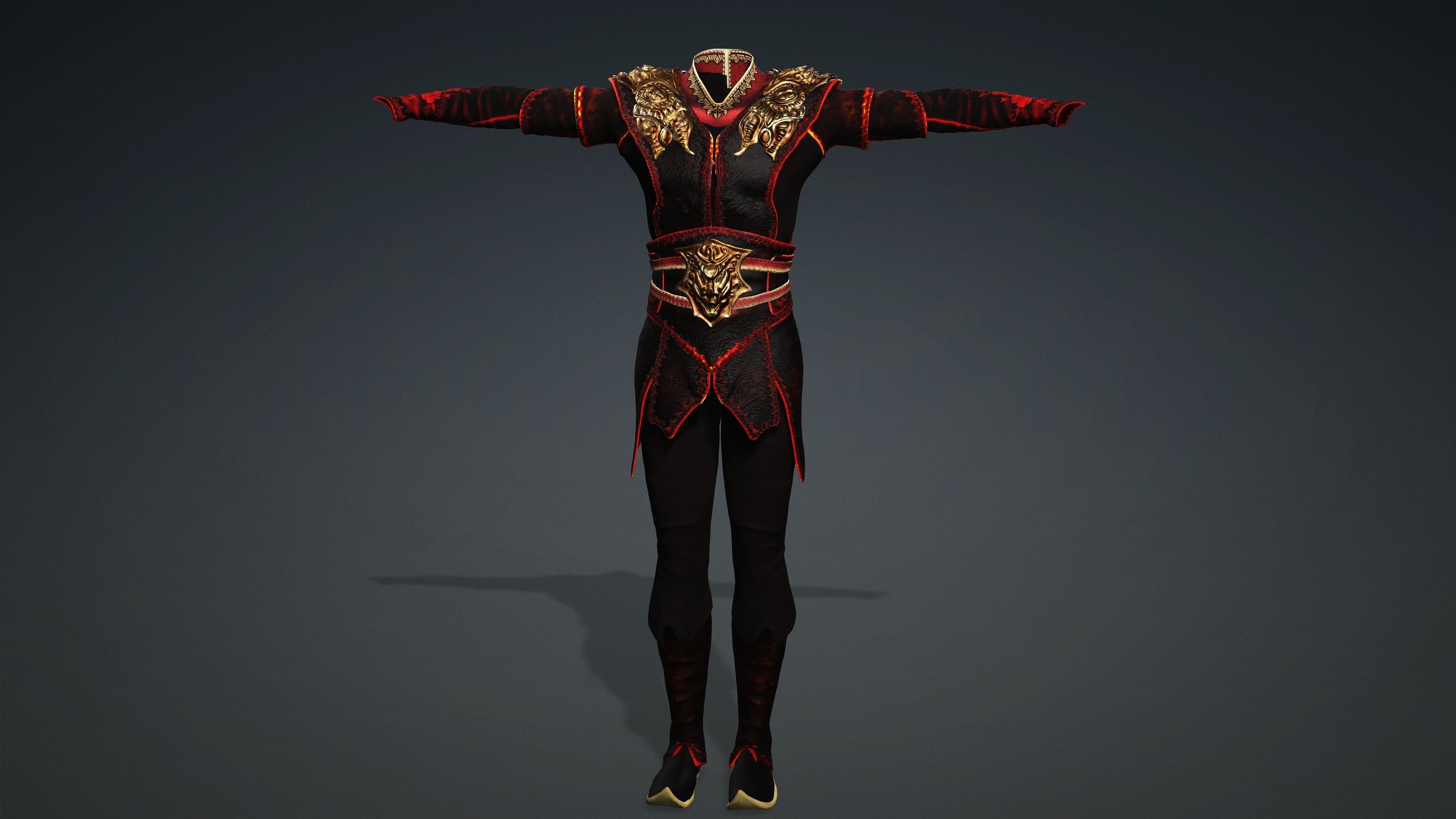 hmong hero suits 3D model | CGTrader