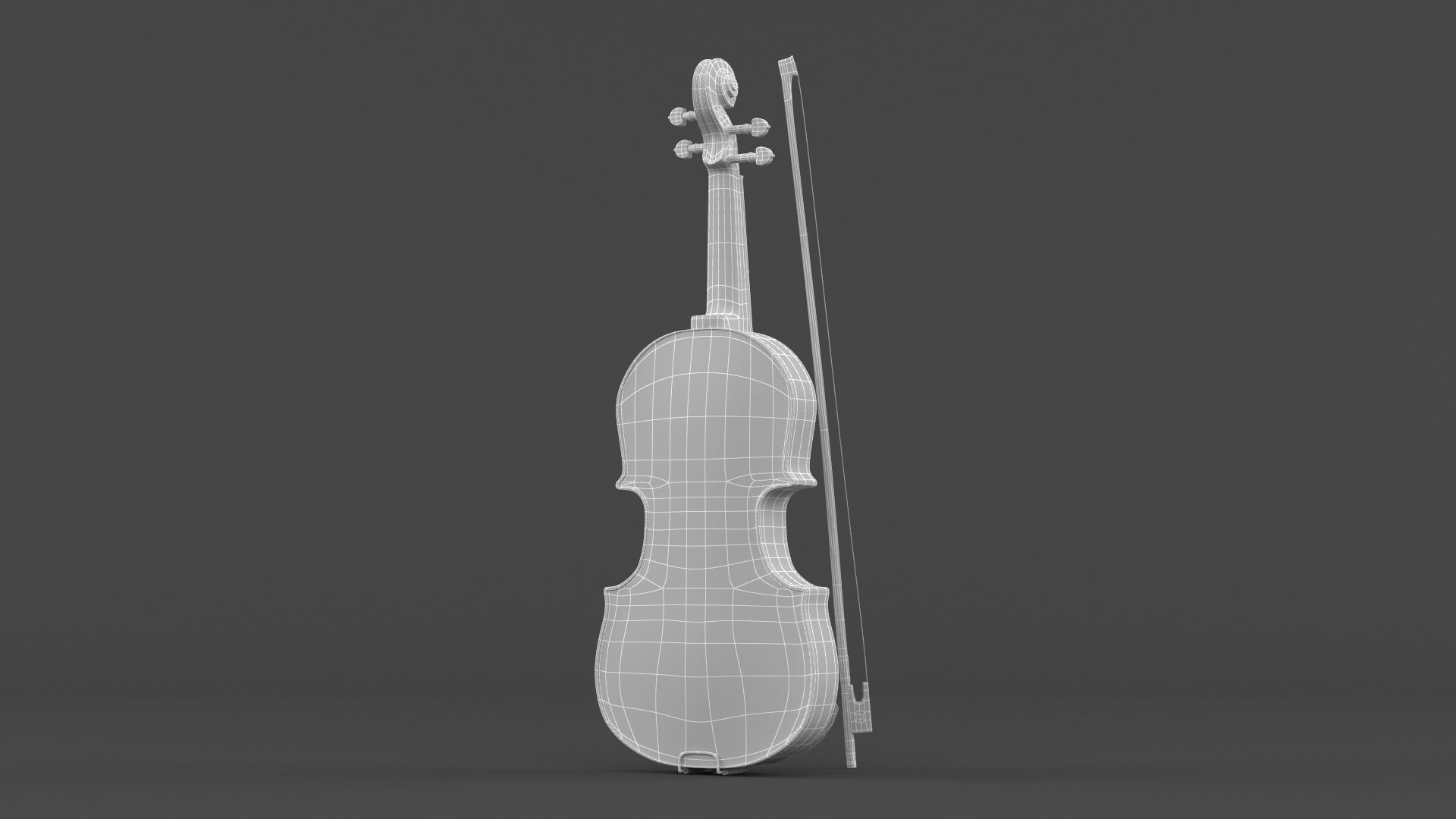 Violin 3D model | CGTrader