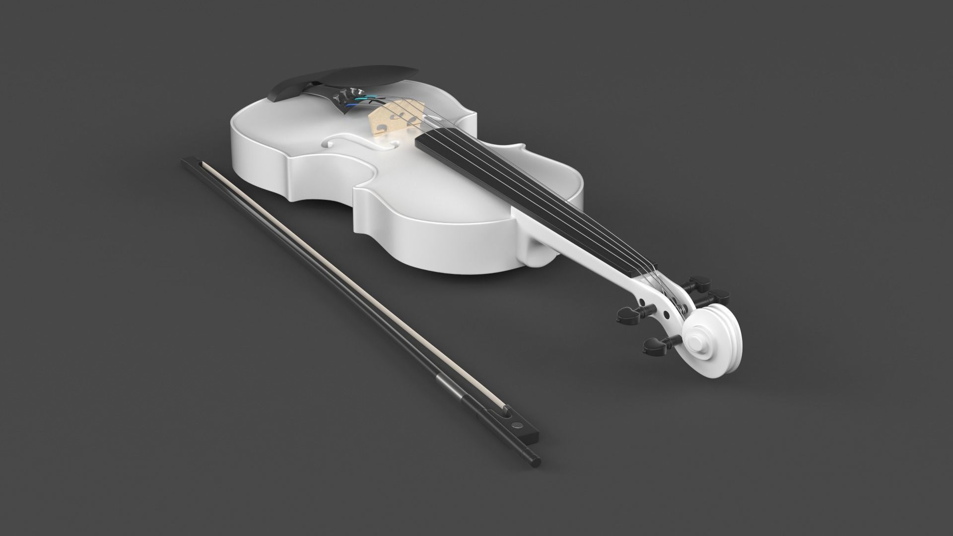 Violin 3D model | CGTrader