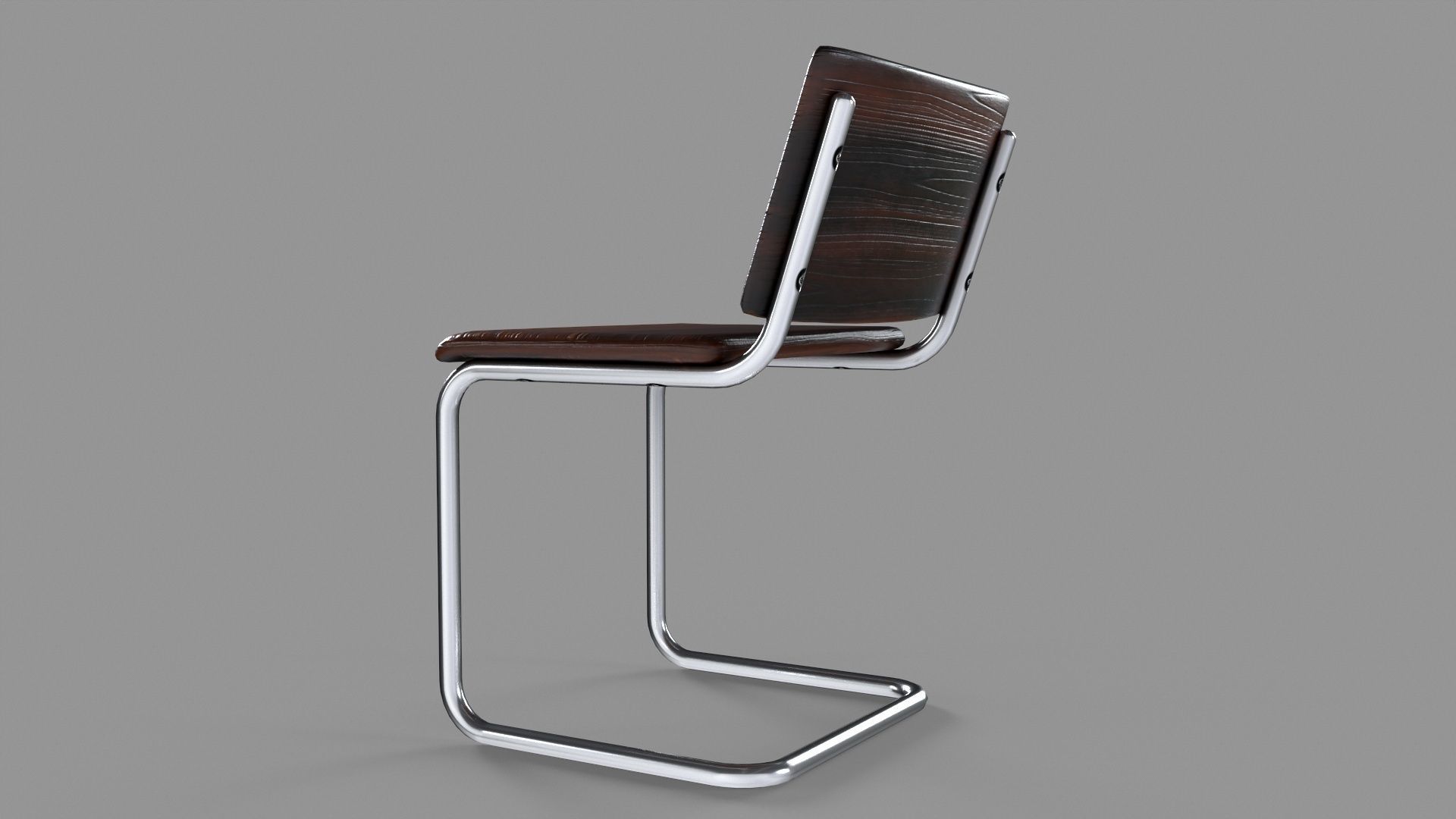 3D model Side Chair - Classroom Student Chair VR / AR / low-poly | CGTrader