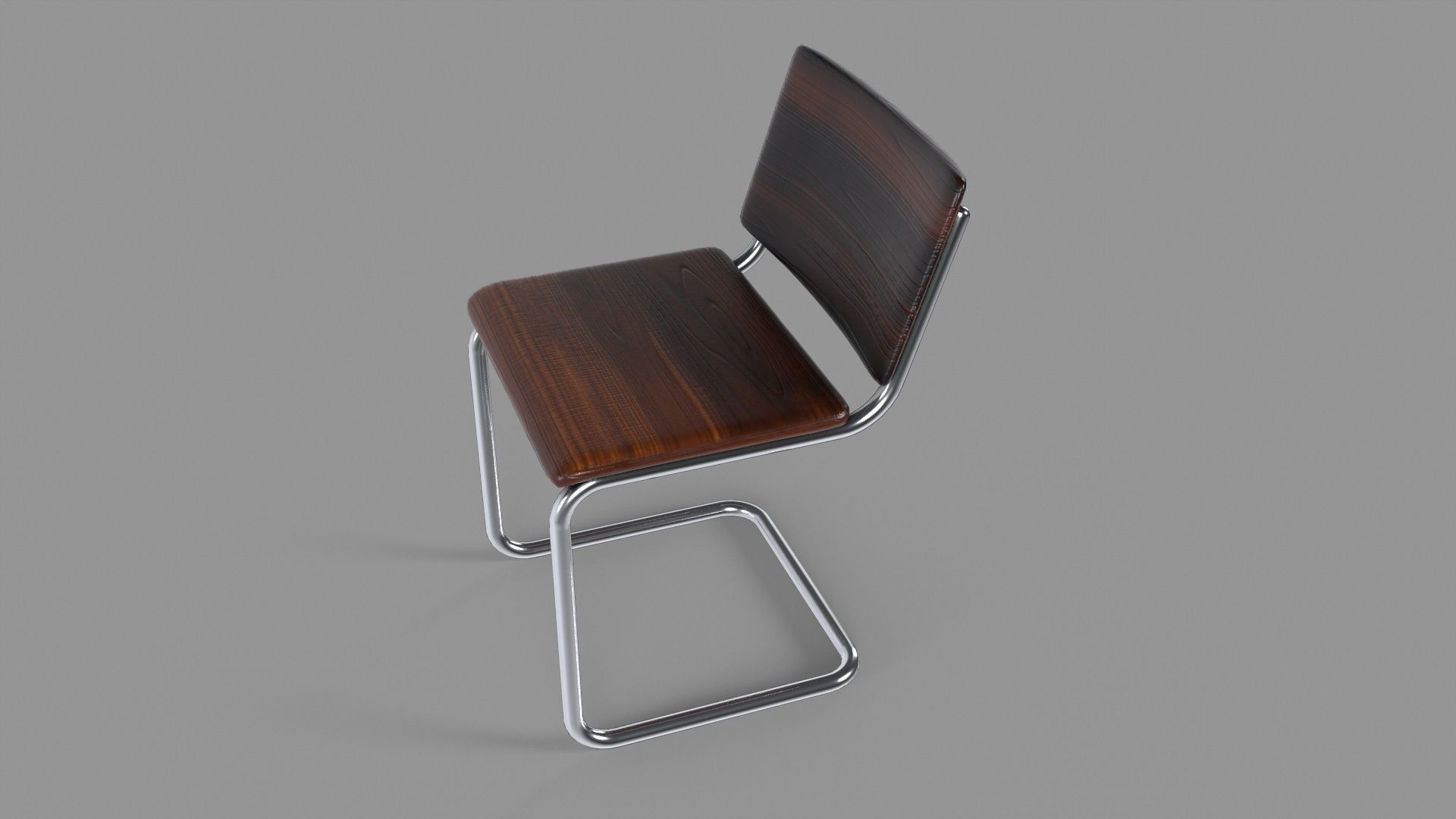3D model Side Chair - Classroom Student Chair VR / AR / low-poly | CGTrader