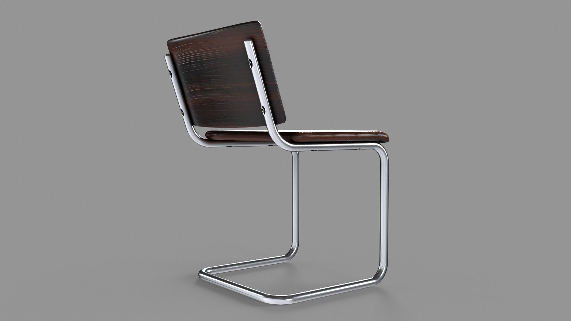 3D model Side Chair - Classroom Student Chair VR / AR / low-poly | CGTrader