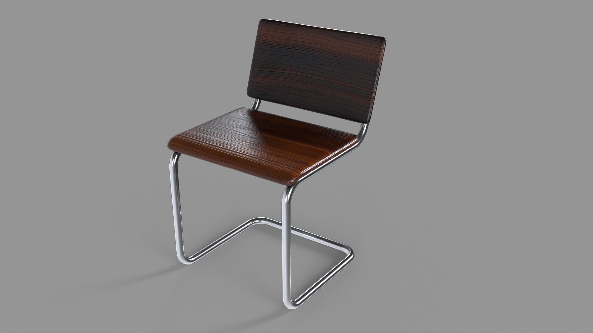 3D model Side Chair - Classroom Student Chair VR / AR / low-poly | CGTrader