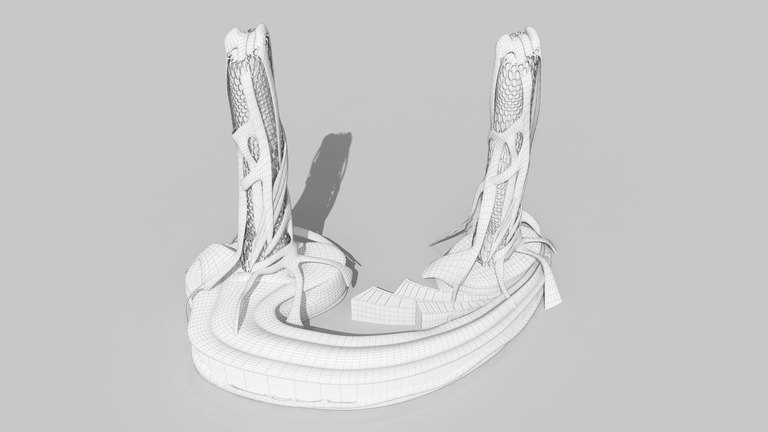 0082 - Organic Skyscraper 3D model | CGTrader