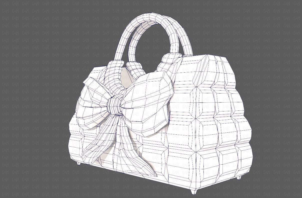3D model Bag V09 VR / AR / low-poly | CGTrader