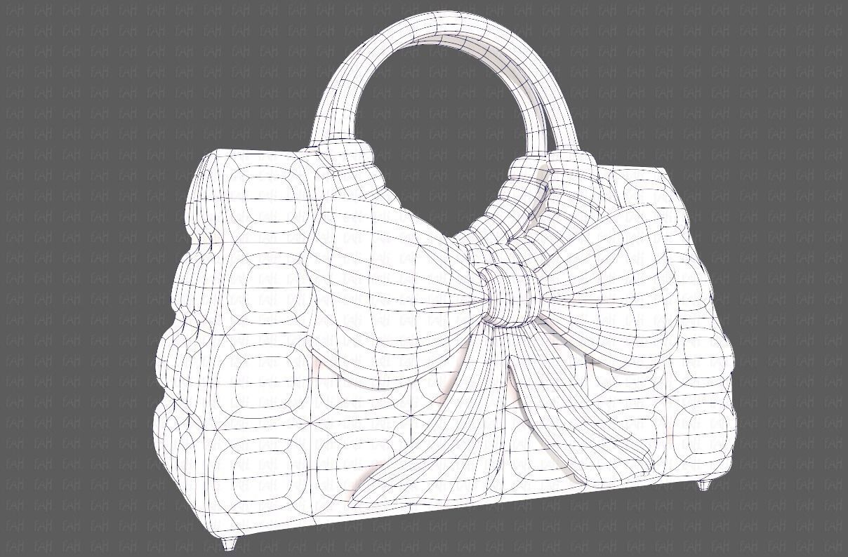 3D model Bag V09 VR / AR / low-poly | CGTrader