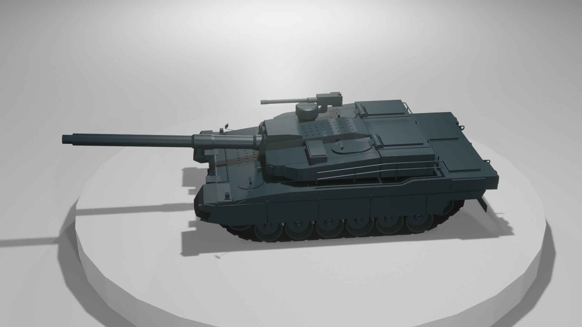 3D model K2 Black Panther Military Tank Low Poly 3d model Battle tank ...