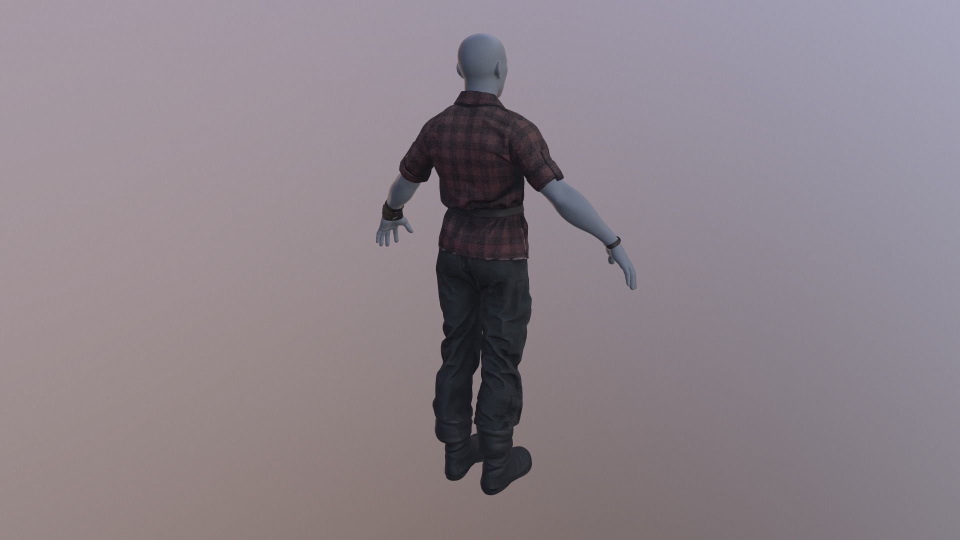 Male Generic Village Outfit 3D model | CGTrader