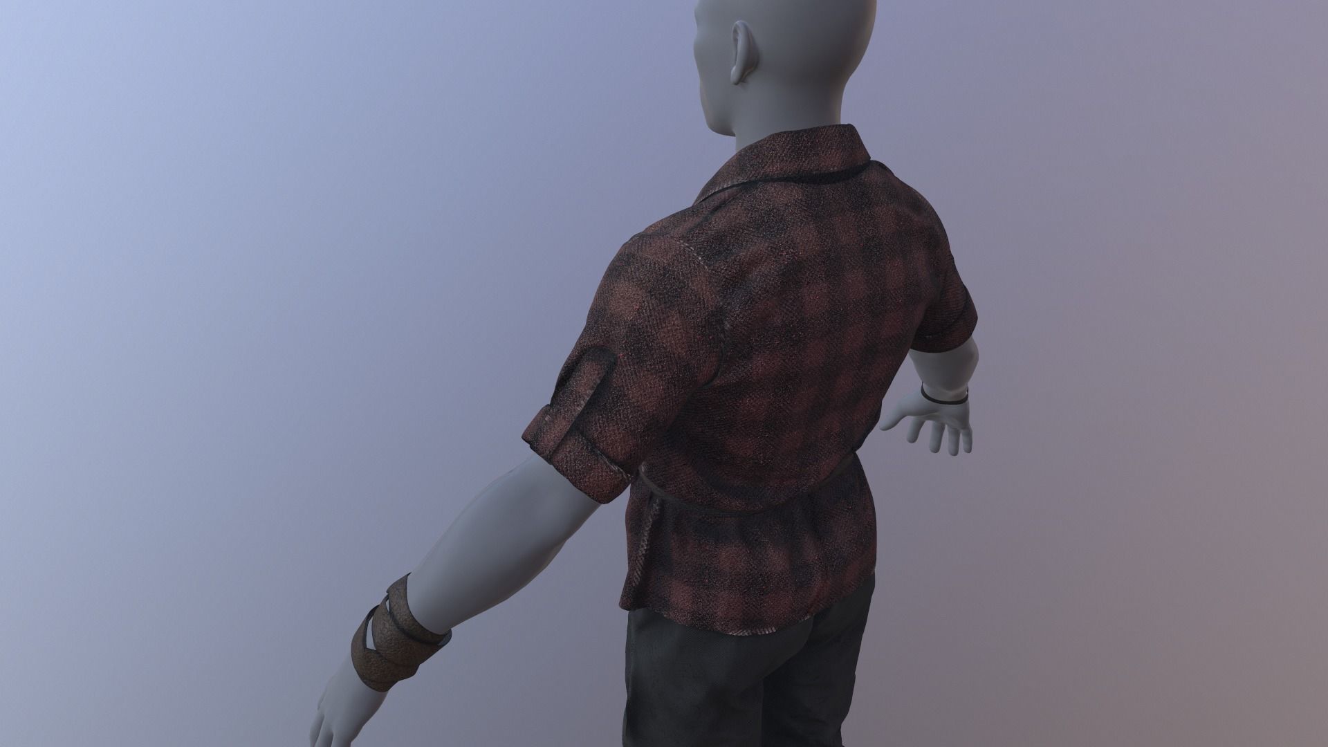 Male Generic Village Outfit 3D model | CGTrader