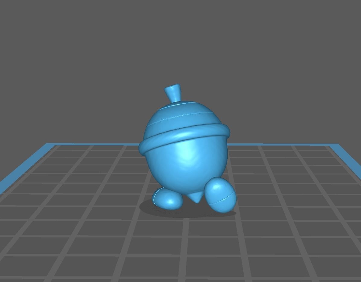 Seedot Nuzleaf And Shiftry 3d Print Model 3d Model 3d Printable Cgtrader