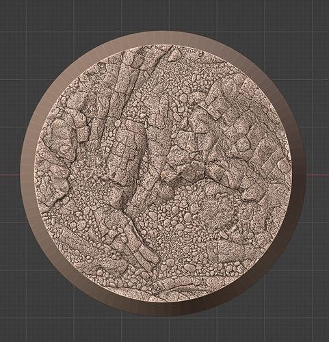 HD Base Set 7 - Rocky Ground 2 3D model 3D printable | CGTrader