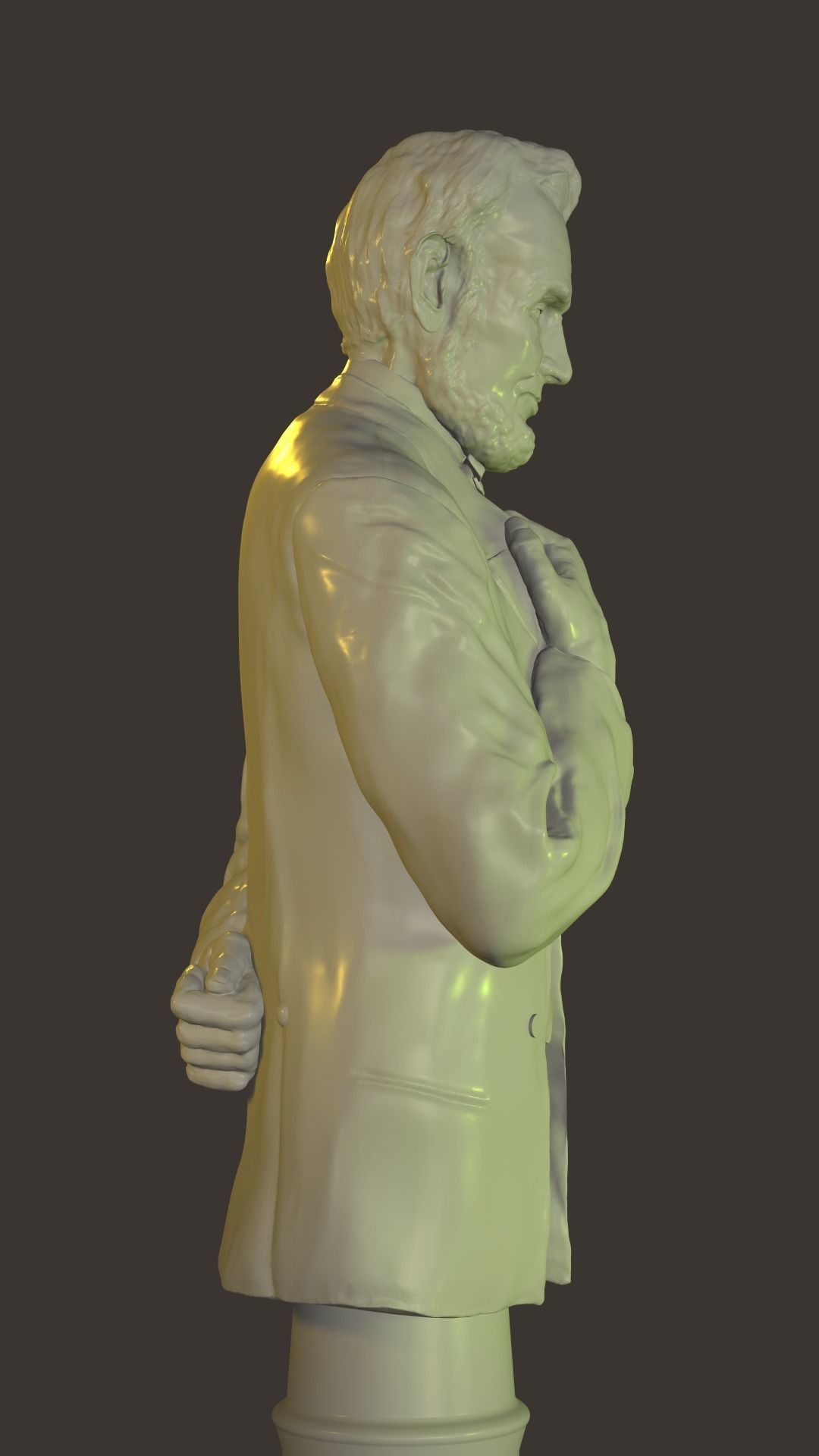 Abraham Lincoln - figure 3D model 3D printable | CGTrader
