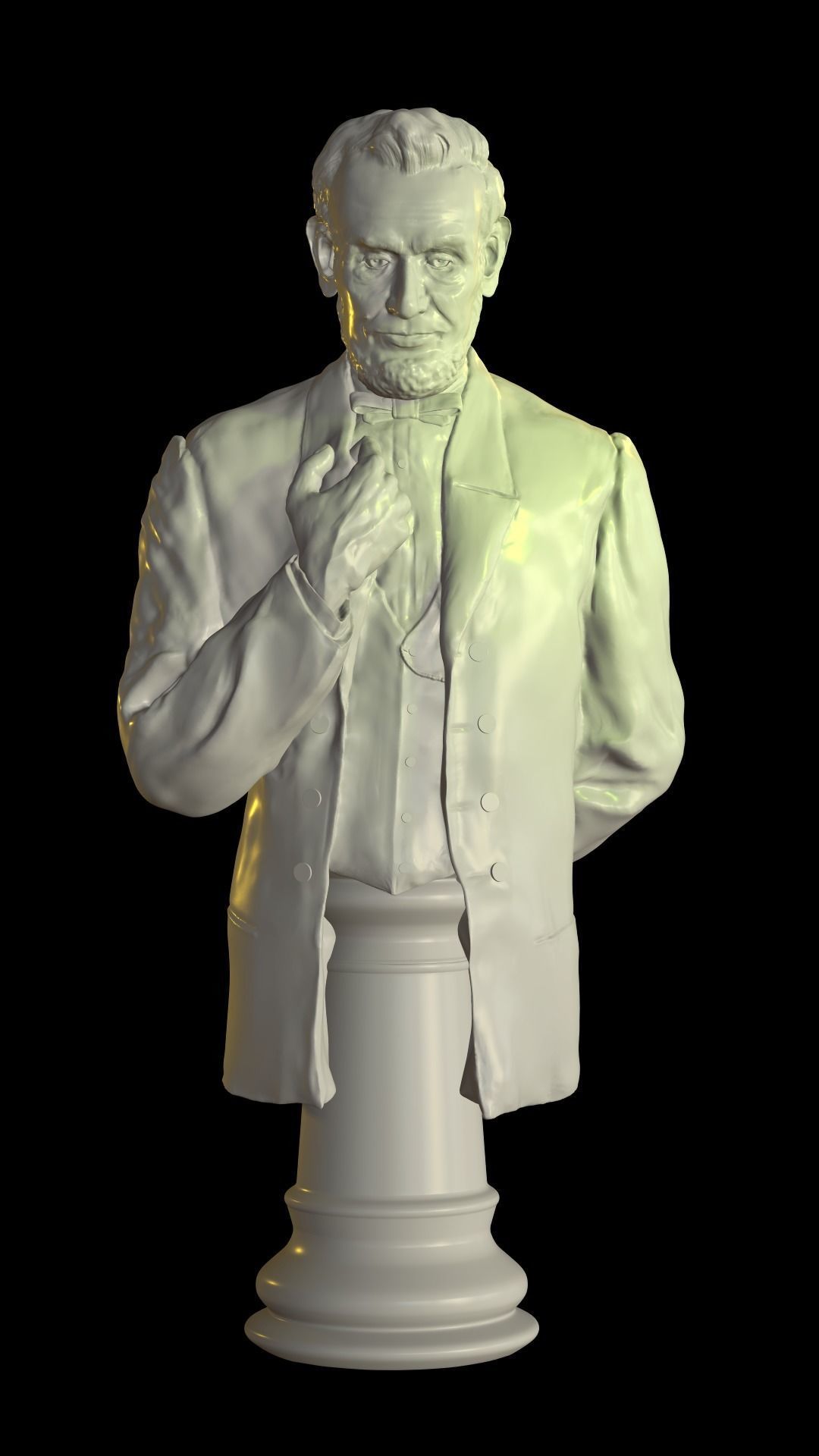 Abraham Lincoln - figure 3D model 3D printable | CGTrader