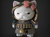 Hello Kitty samurai 3D model 3D printable | CGTrader