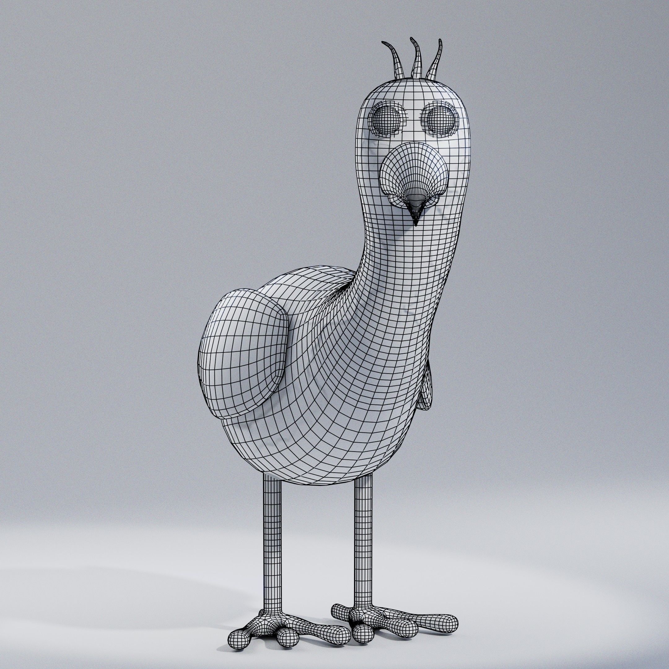 3D model Opila Bird - Garten of Banban VR / AR / low-poly | CGTrader