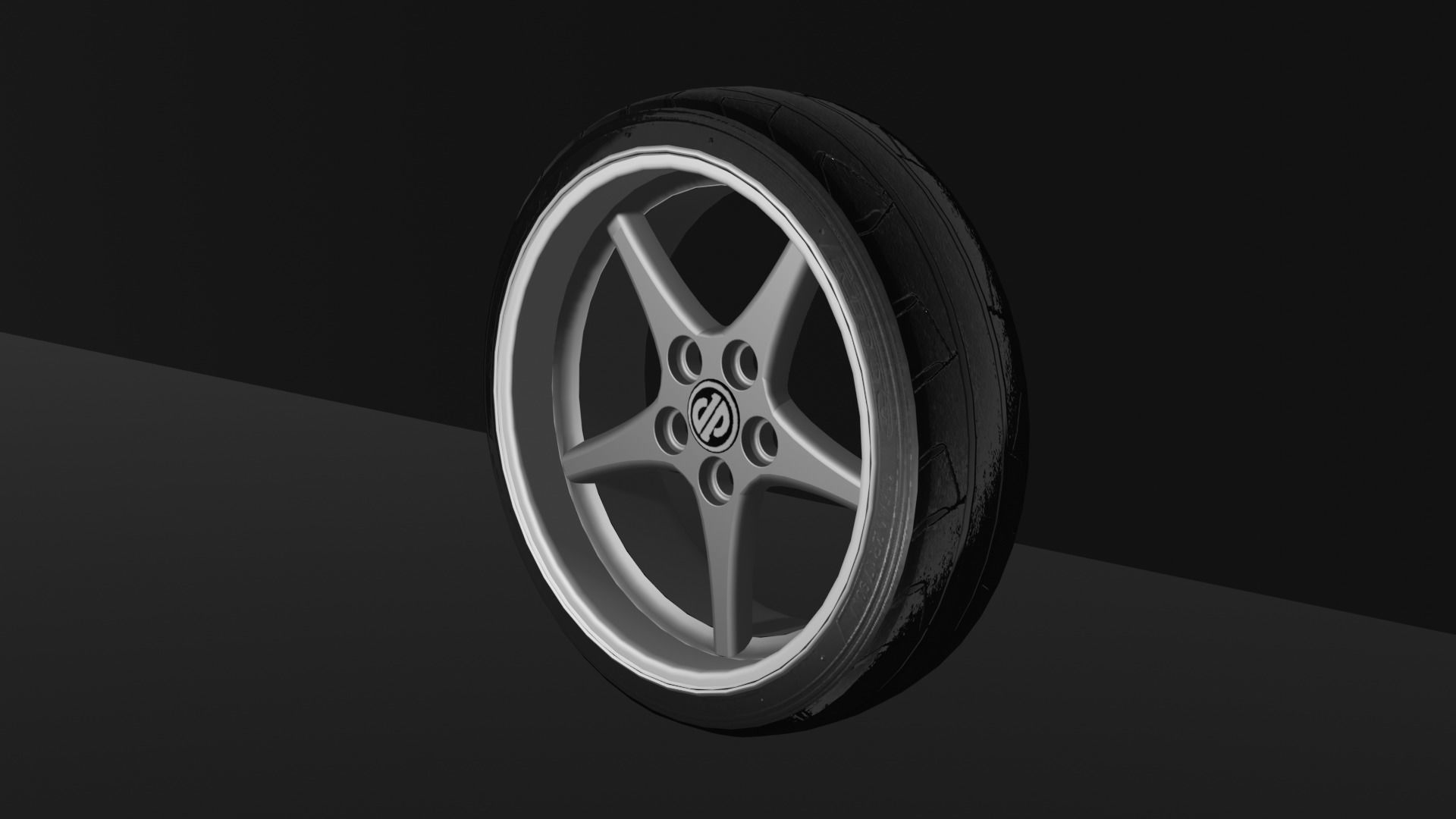 3D model volvo JP mk17 rims VR / AR / low-poly | CGTrader