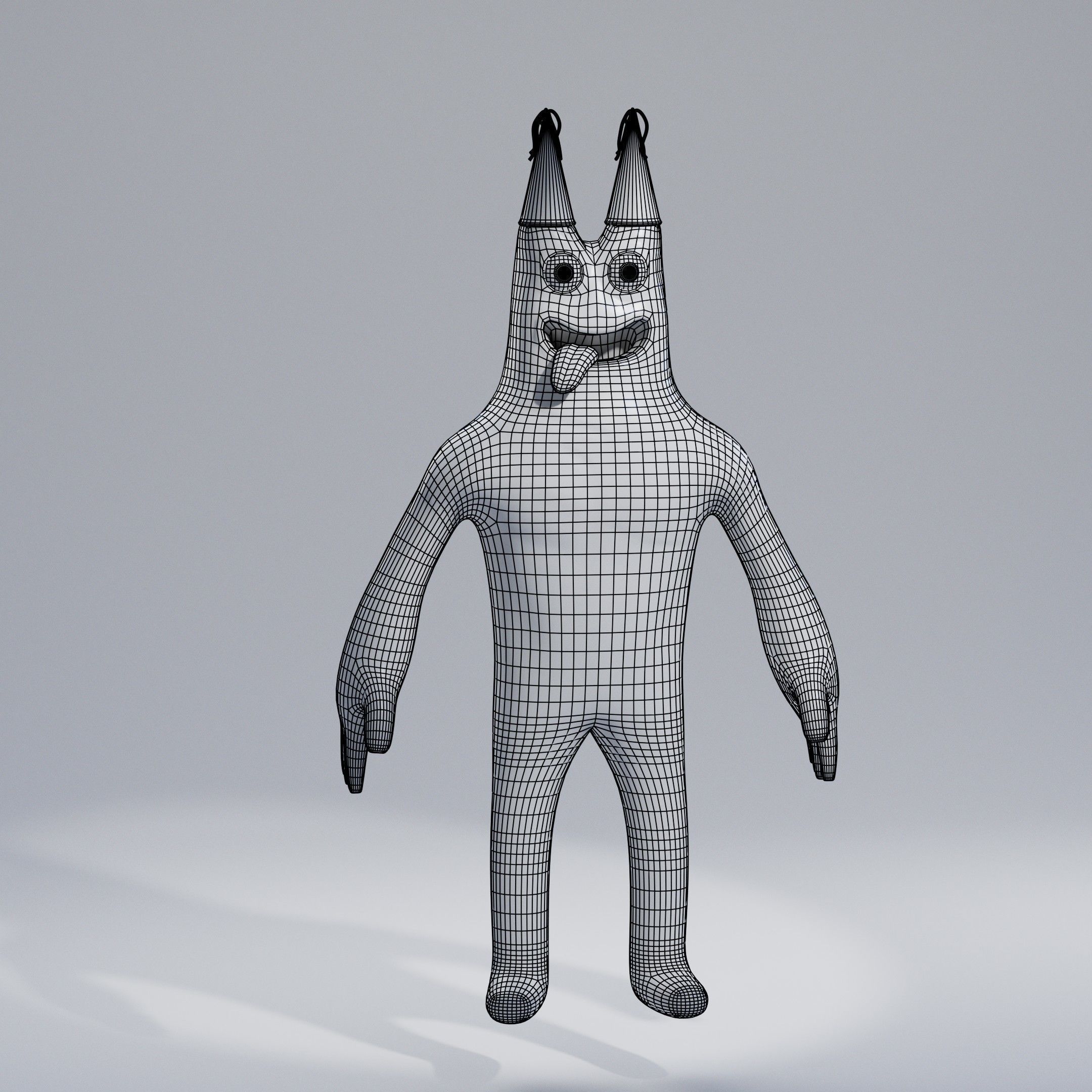 3D model Banban - Garten of Banban Low-Poly Character VR / AR / low ...