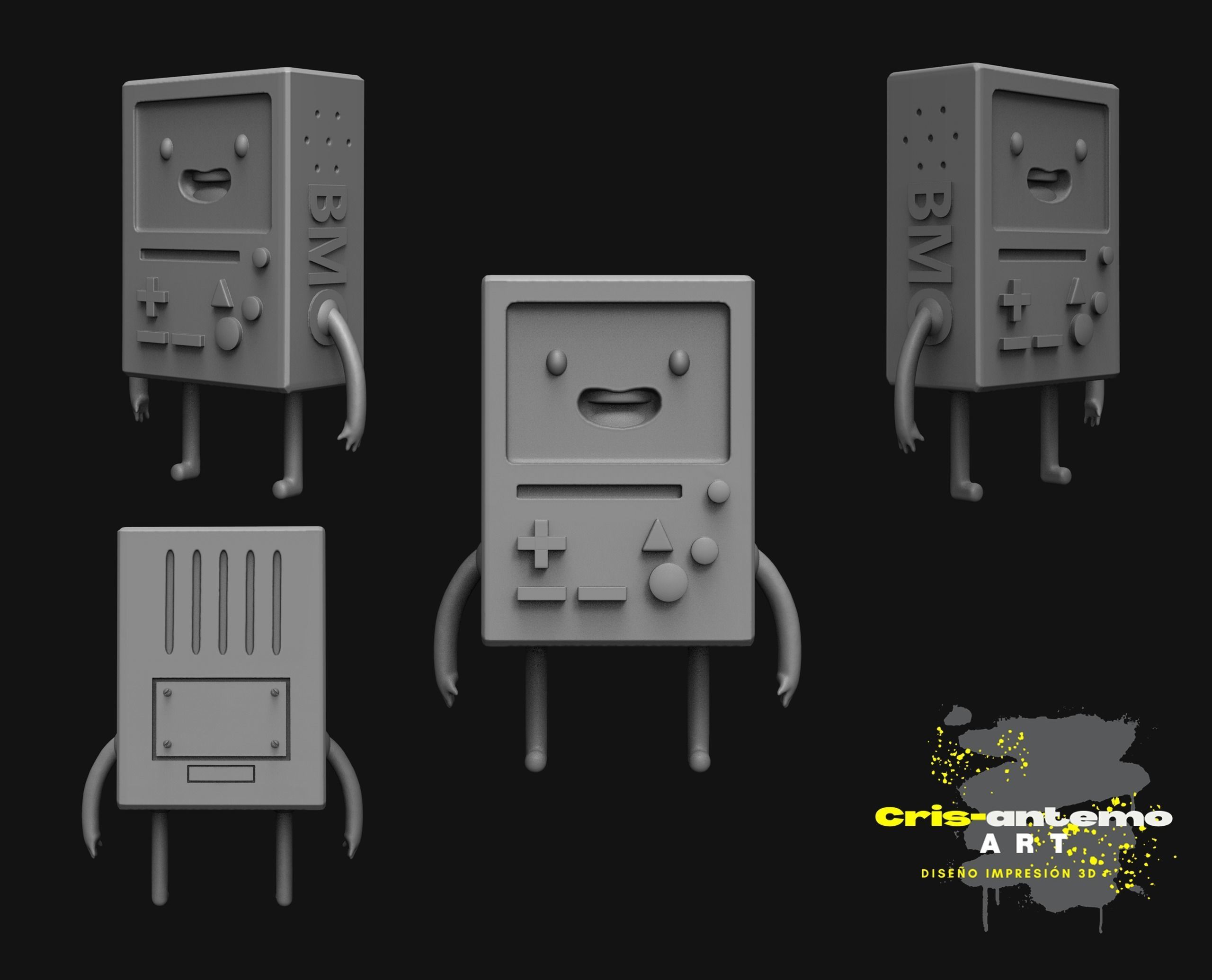 BMO HORA DE AVENTURA 3D model 3D printable | CGTrader