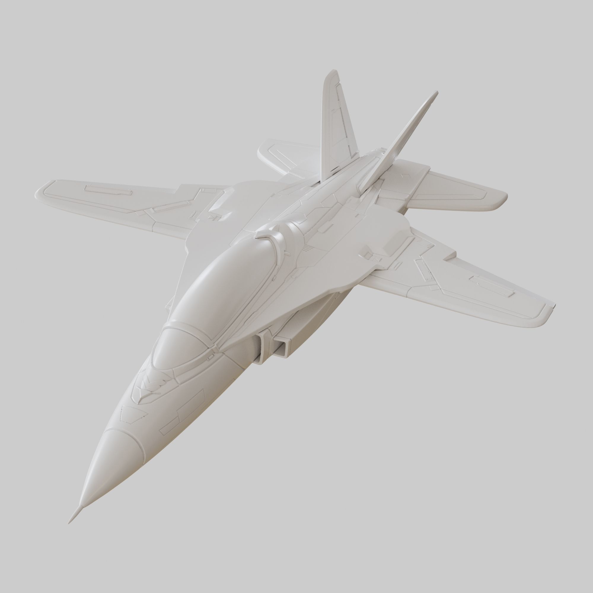3D Printable Fighter Jet Plane 3D model 3D printable | CGTrader