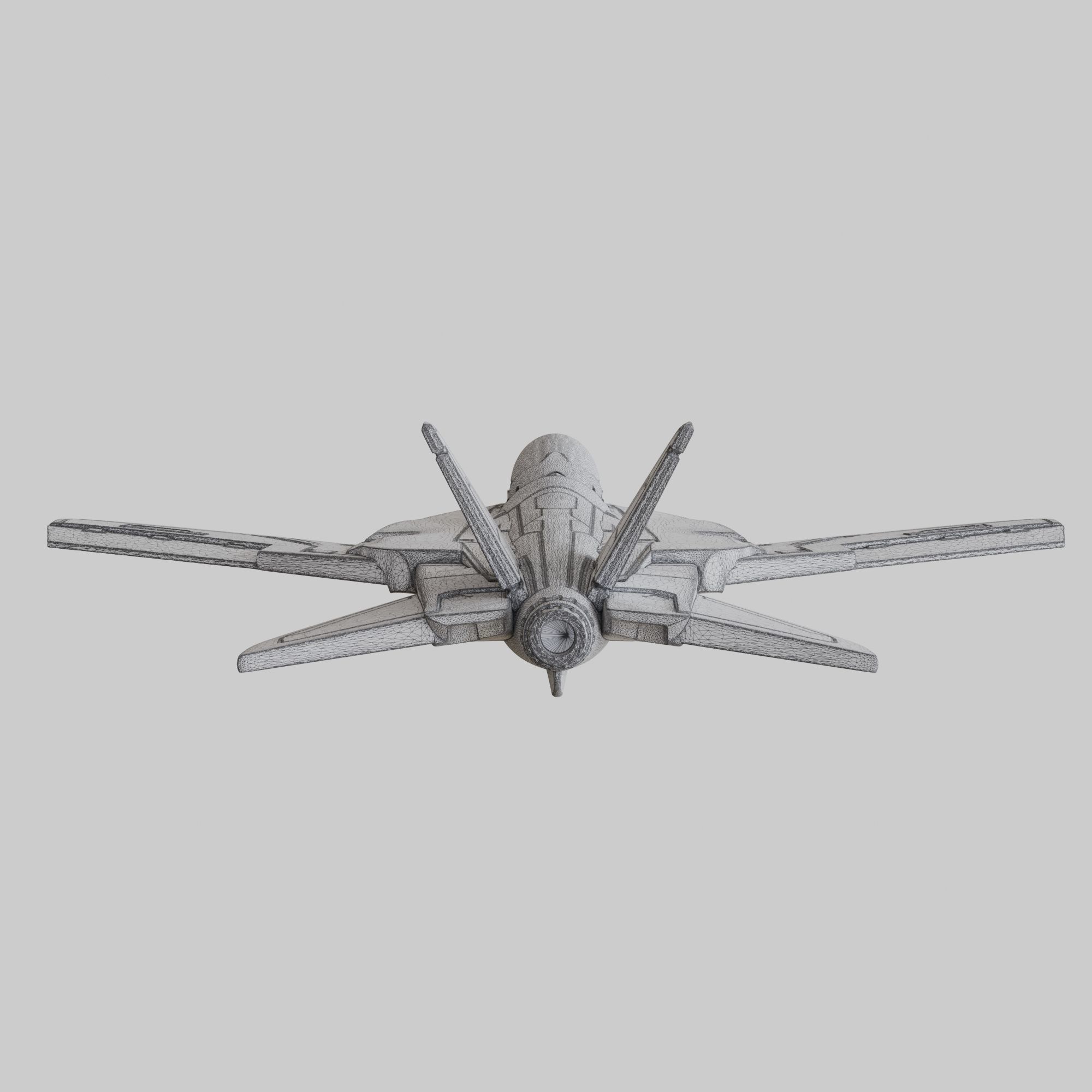3D Printable Fighter Jet Plane 3D model 3D printable | CGTrader