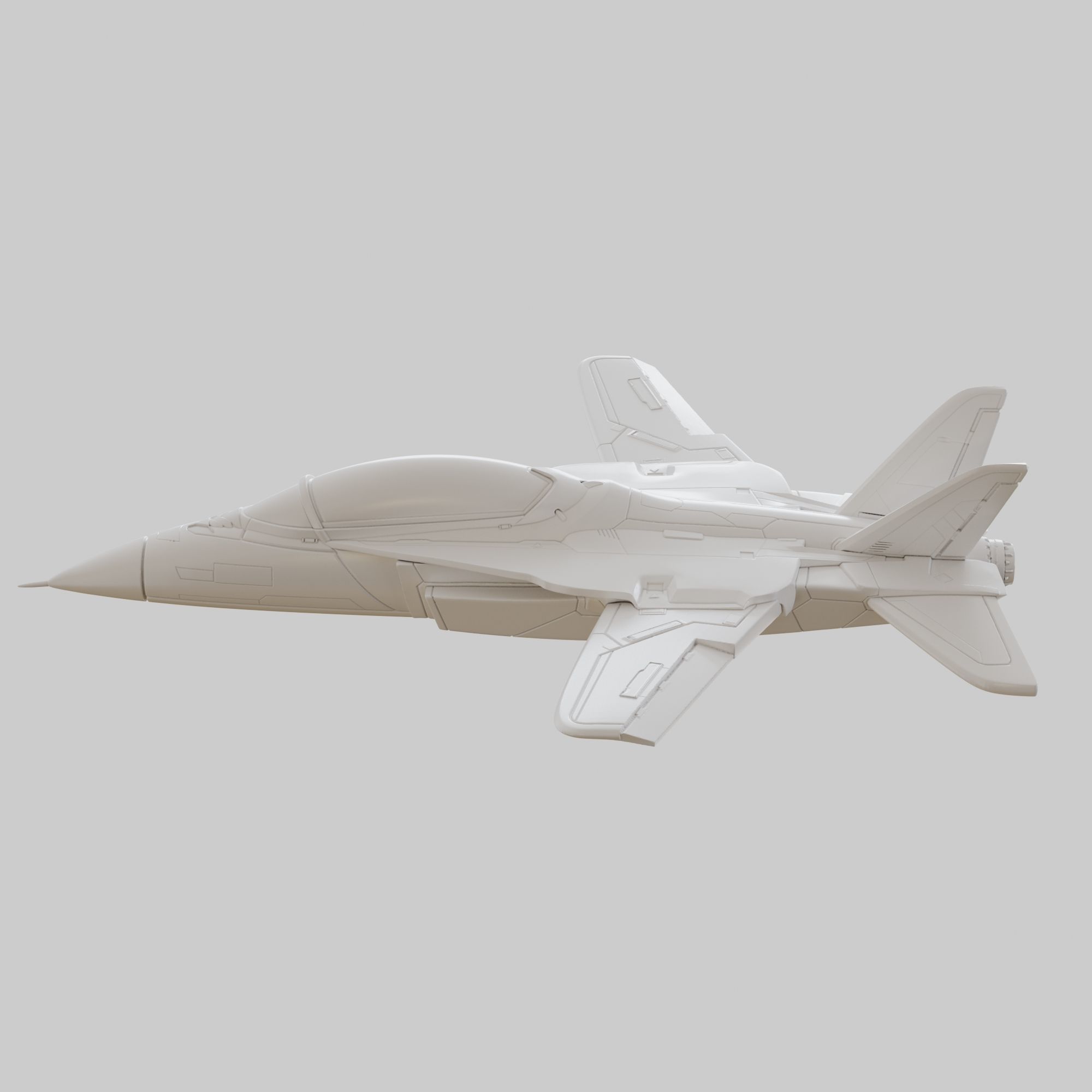 3D Printable Fighter Jet Plane 3D model 3D printable | CGTrader