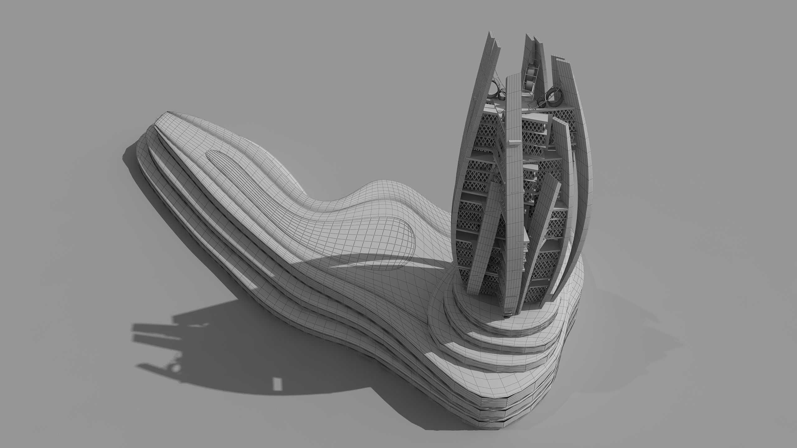 0085 - Organic Skyscraper 3D model | CGTrader