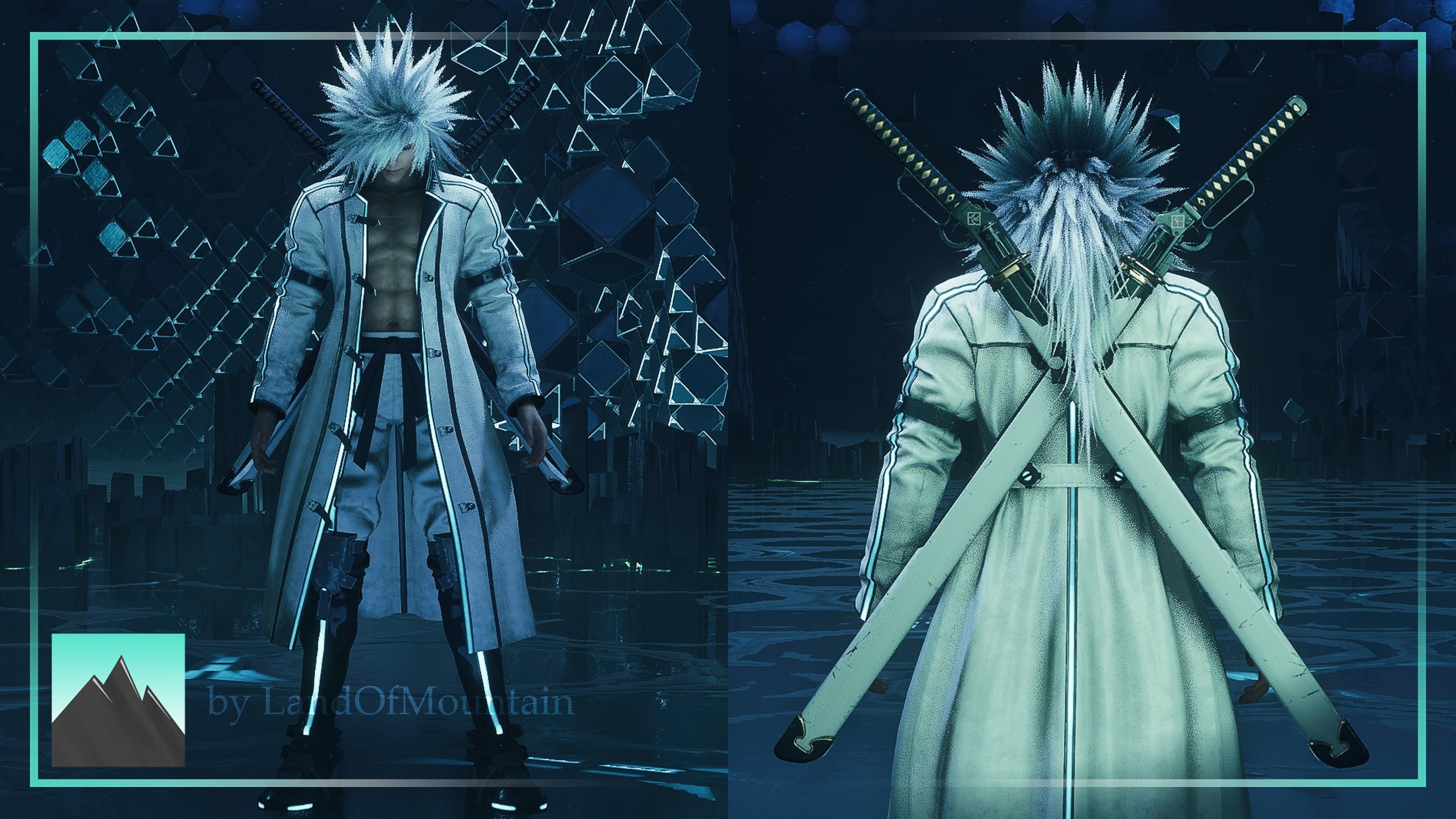 Final Fantasy 7 - Weiss Gunblade and Accessories 3D model 3D printable ...