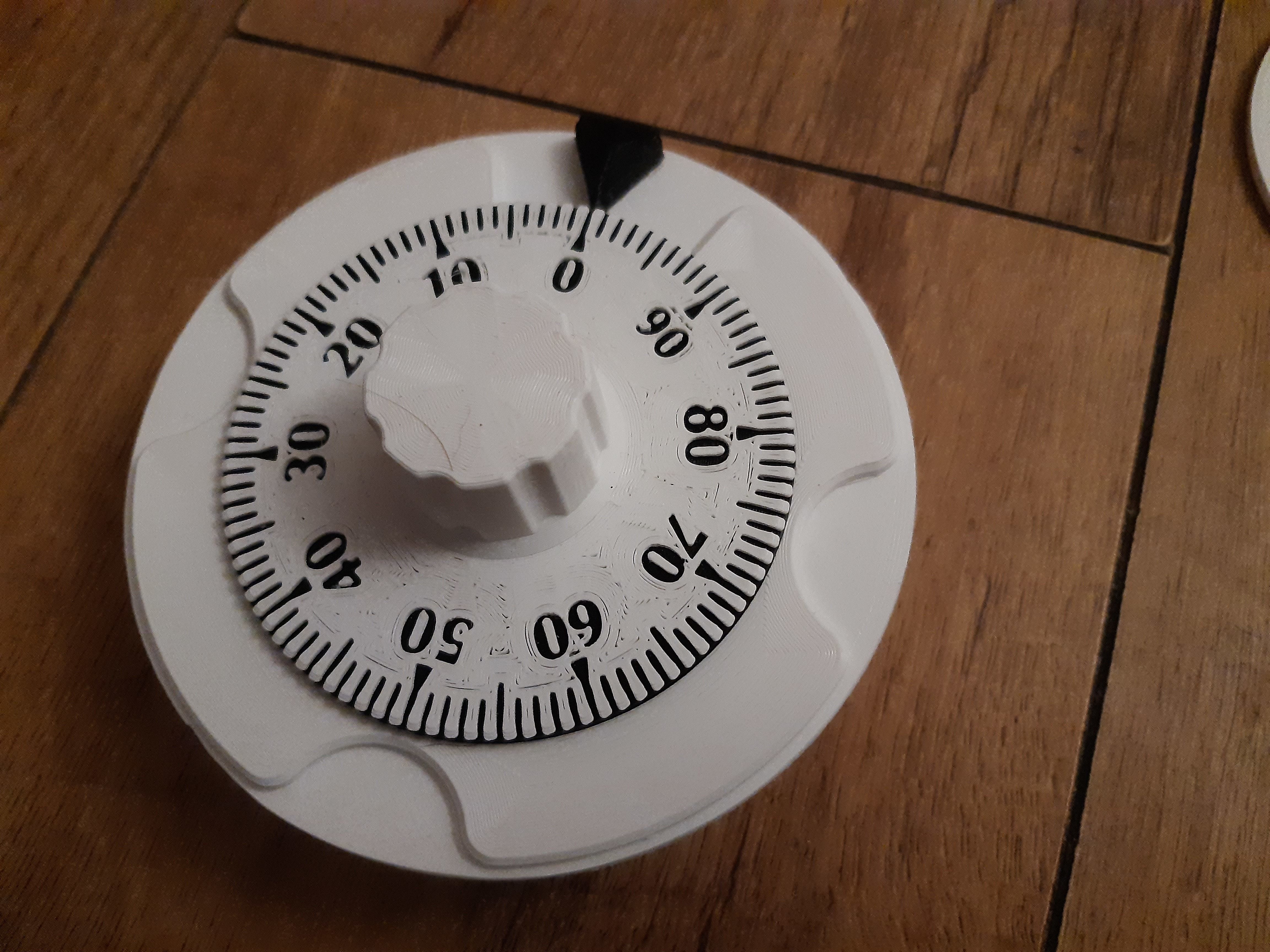 Combination Lock Capsule 3D model 3D printable | CGTrader
