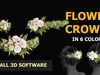 3D model 3D flower crown VR / AR / low-poly | CGTrader