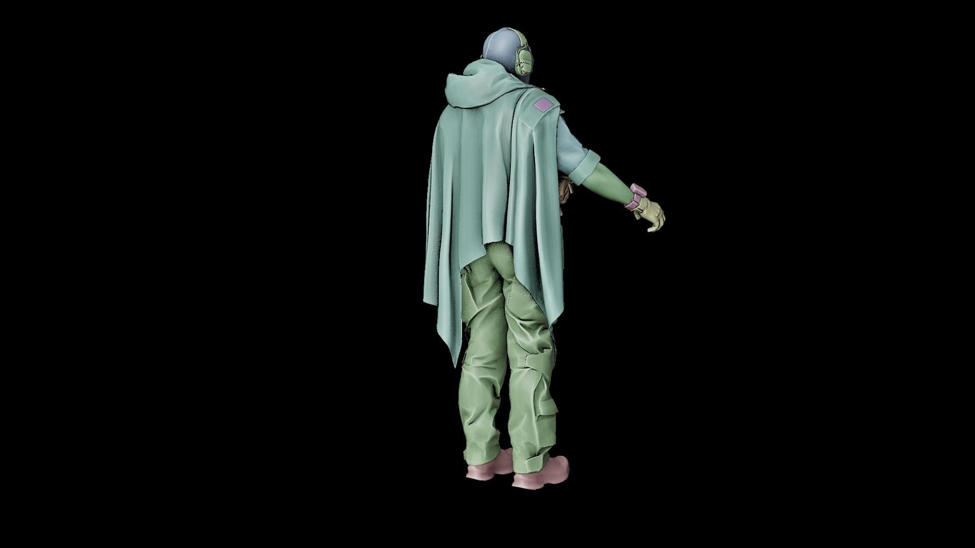 GHOST from Call Of Duty RIGGED 3D model rigged | CGTrader