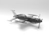 lockhead airplane with propellers 3D model 3D printable | CGTrader