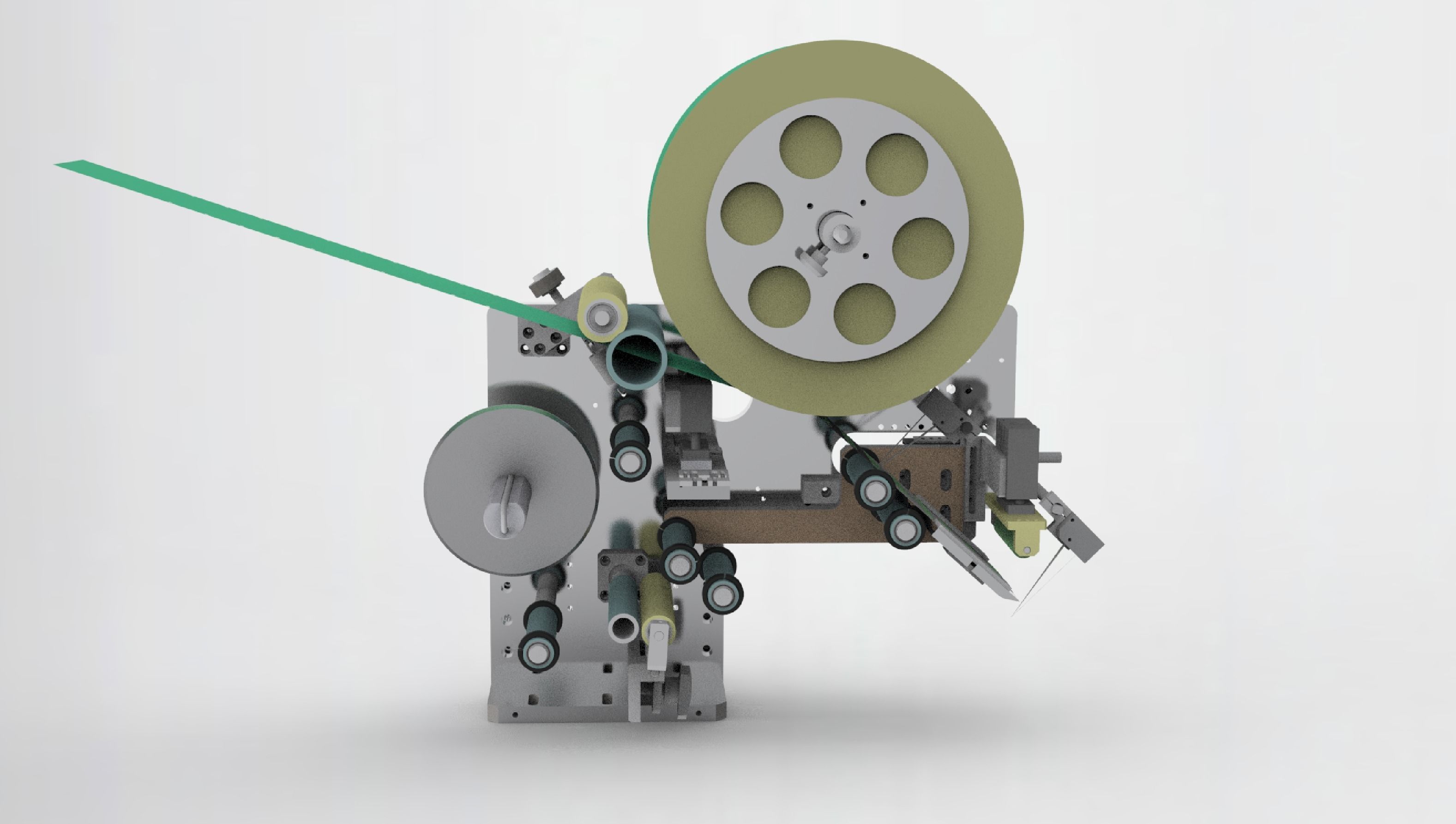 Tape laminating module 3D model | CGTrader