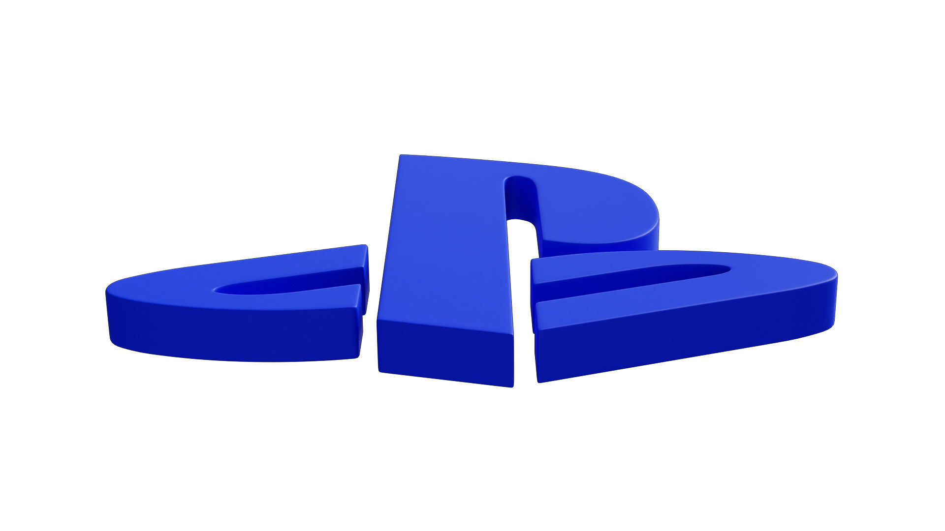 Playstation logo 3D model | CGTrader