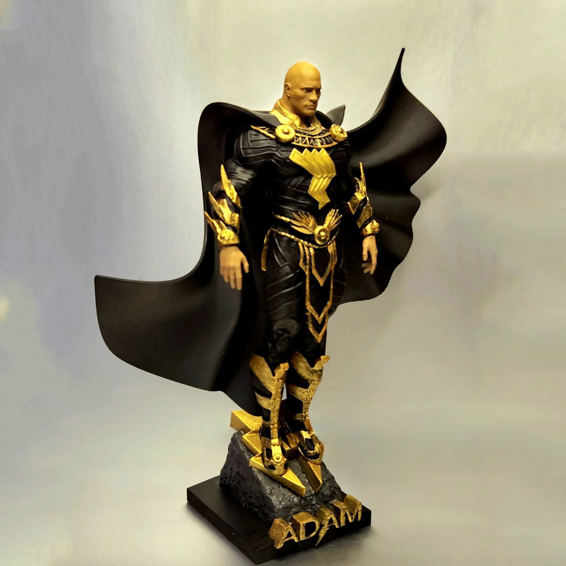 Black Adam Splid FDM 3D Model Ready to Print STL 3D model 3D printable ...