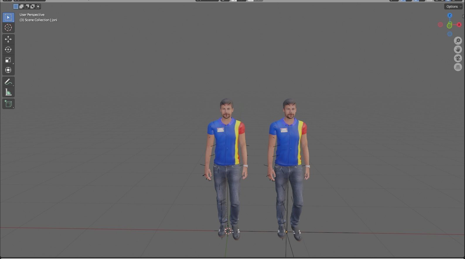 Indomaret NPC 3D model | CGTrader