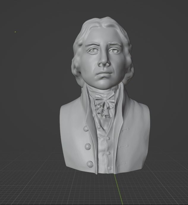 Edward Jenner 3D model 3D printable | CGTrader