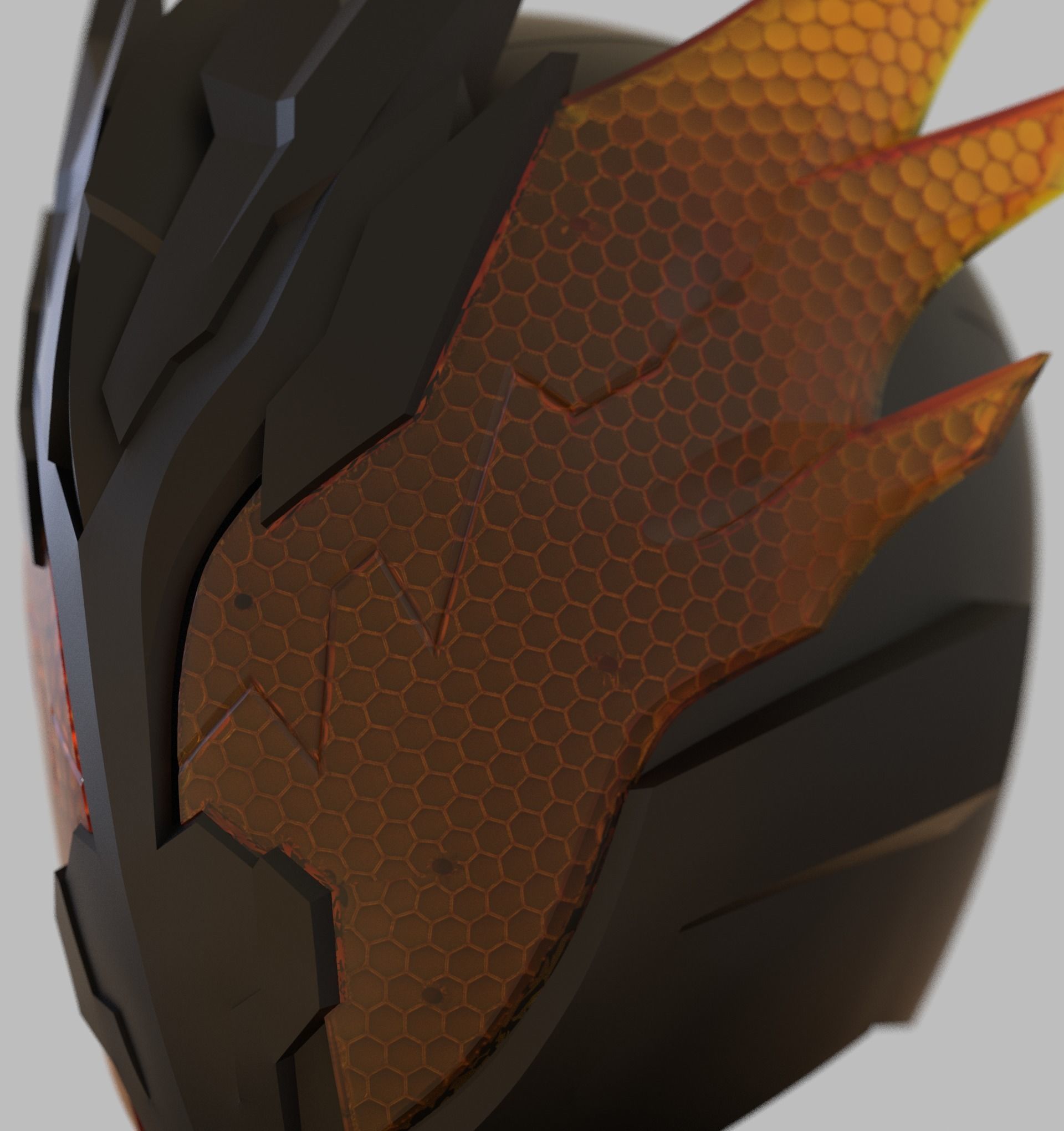 Kamen Rider Cross Z magma cosplay Helmet Tokusatsu 3D model 3D ...