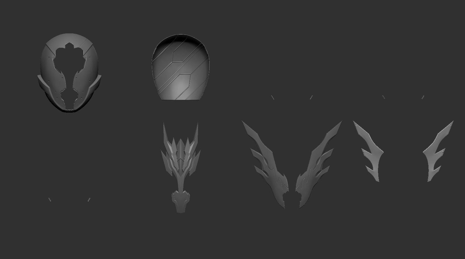 Kamen Rider Cross Z magma cosplay Helmet Tokusatsu 3D model 3D ...