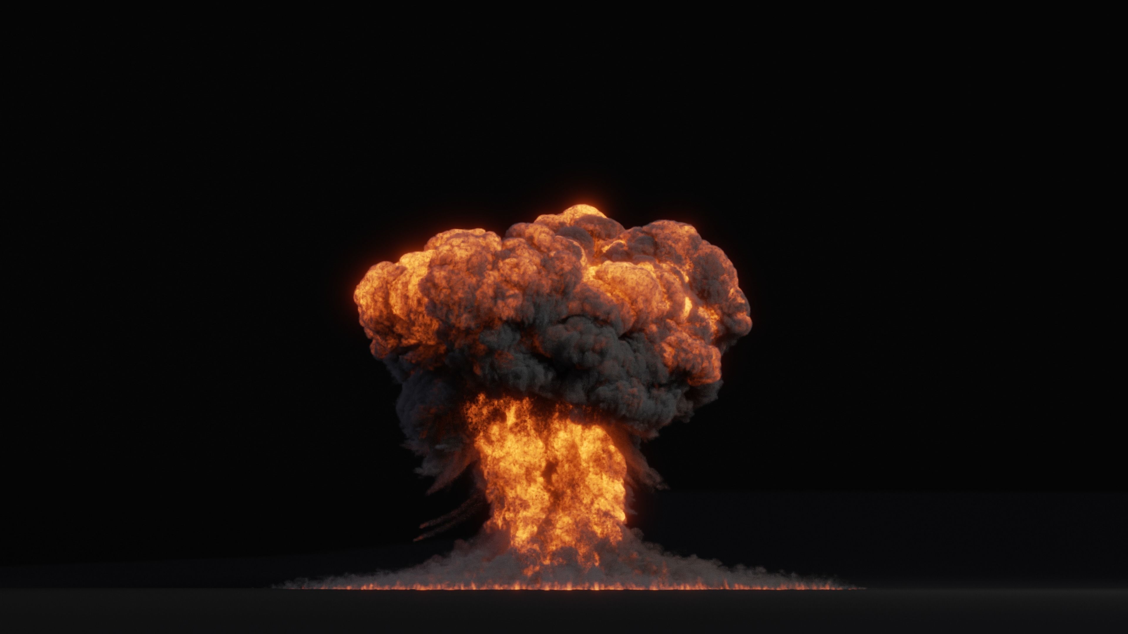 3D Gasoline Explosion 3D model animated | CGTrader