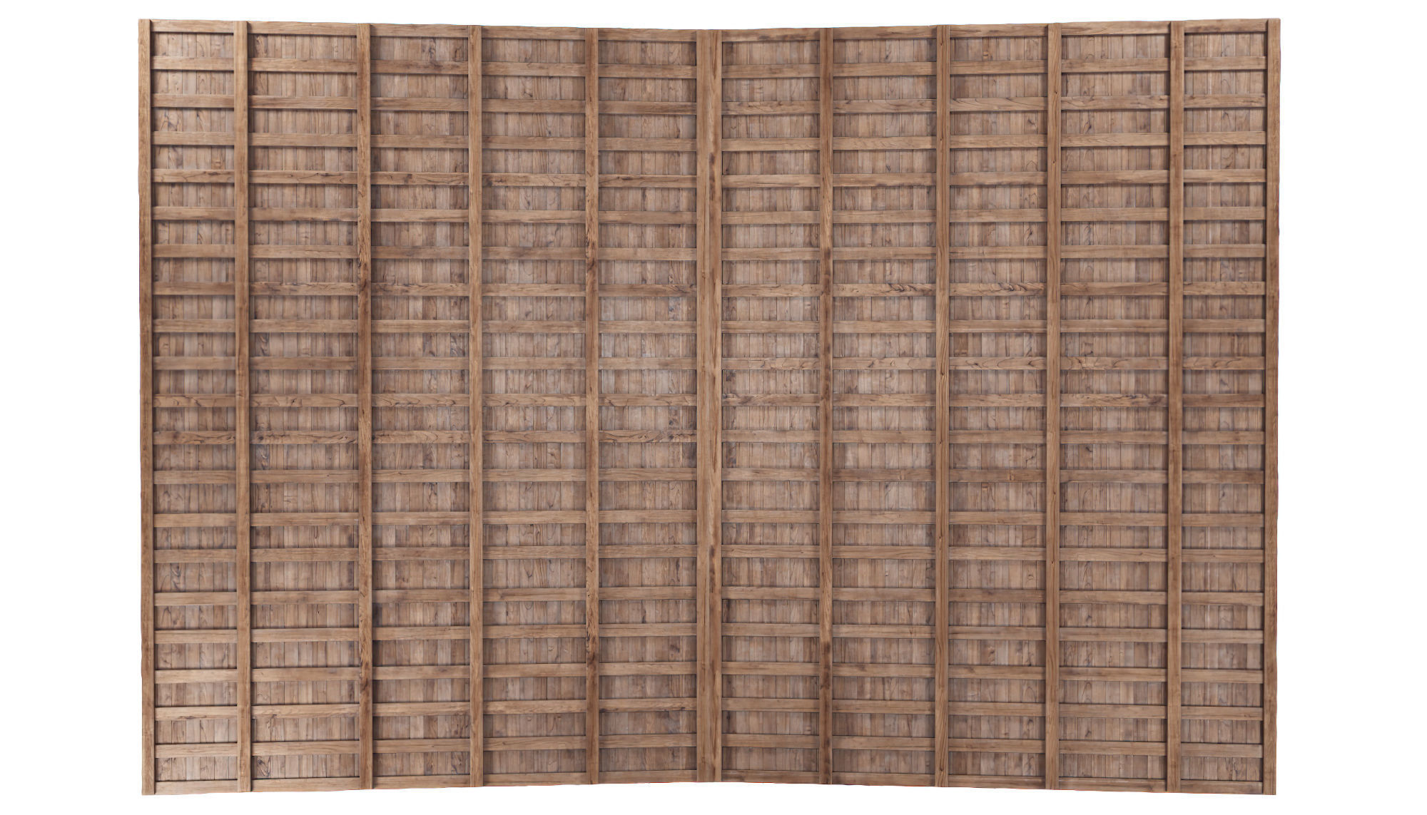 Gable Wooden Ceiling V3 3D model | CGTrader