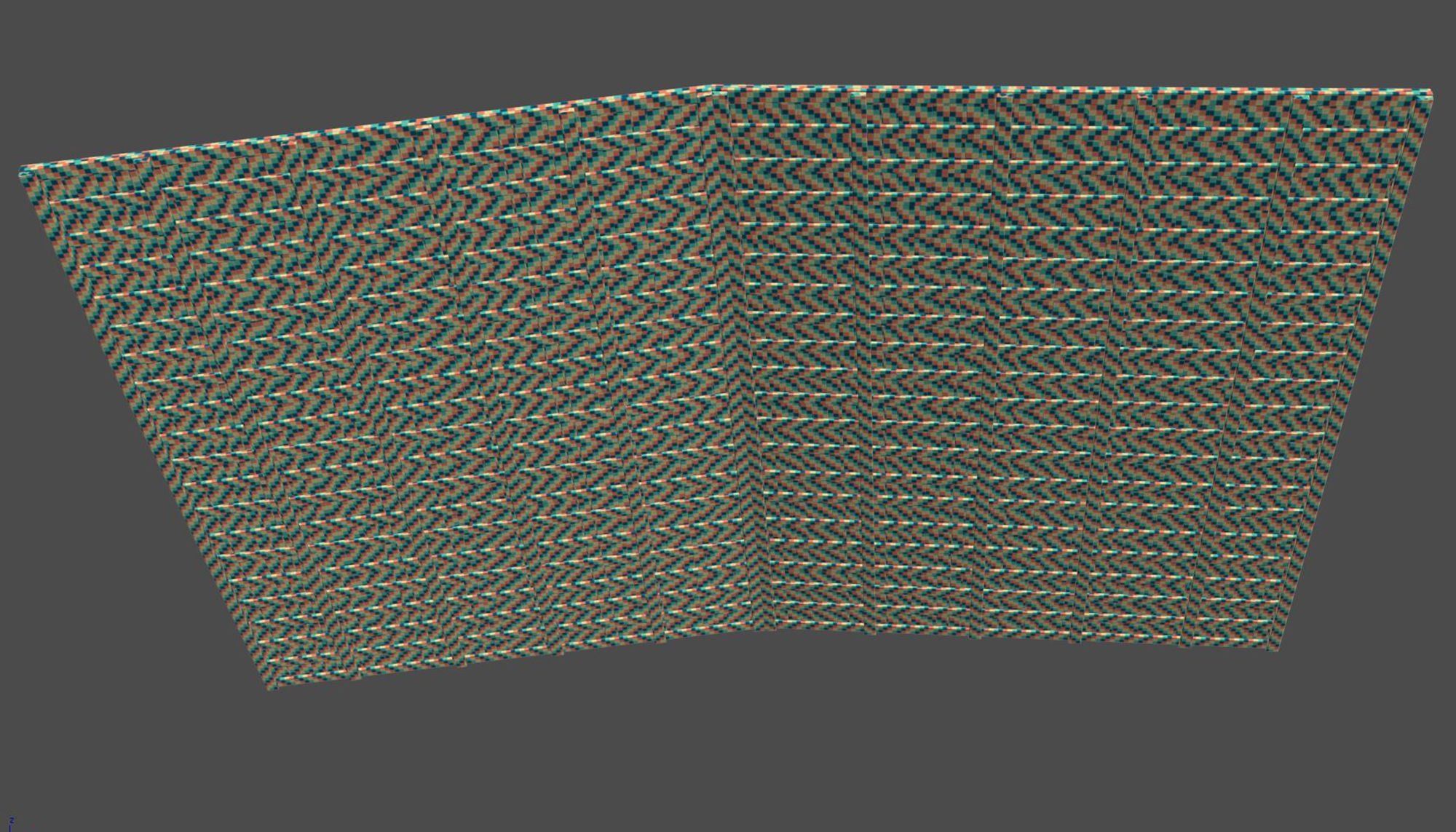 Gable Wooden Ceiling V3 3D model | CGTrader
