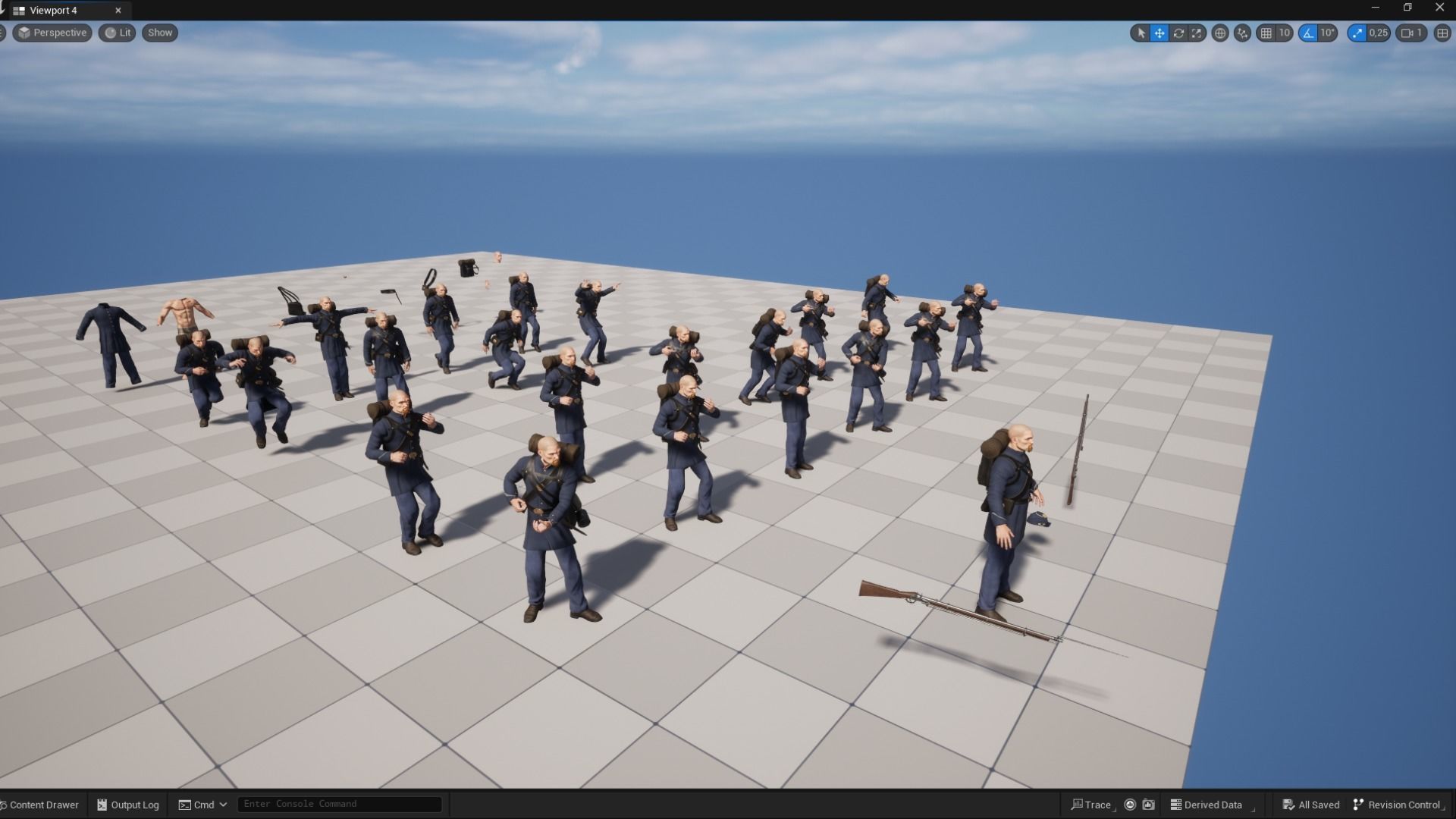 3D model Soldier 1 A pose Low poly character redy for game VR / AR / low-poly | CGTrader