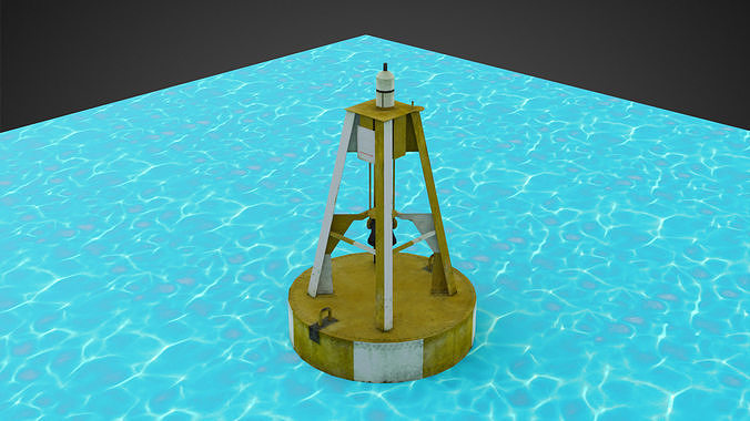 3D model Sea Buoy VR / AR / low-poly | CGTrader