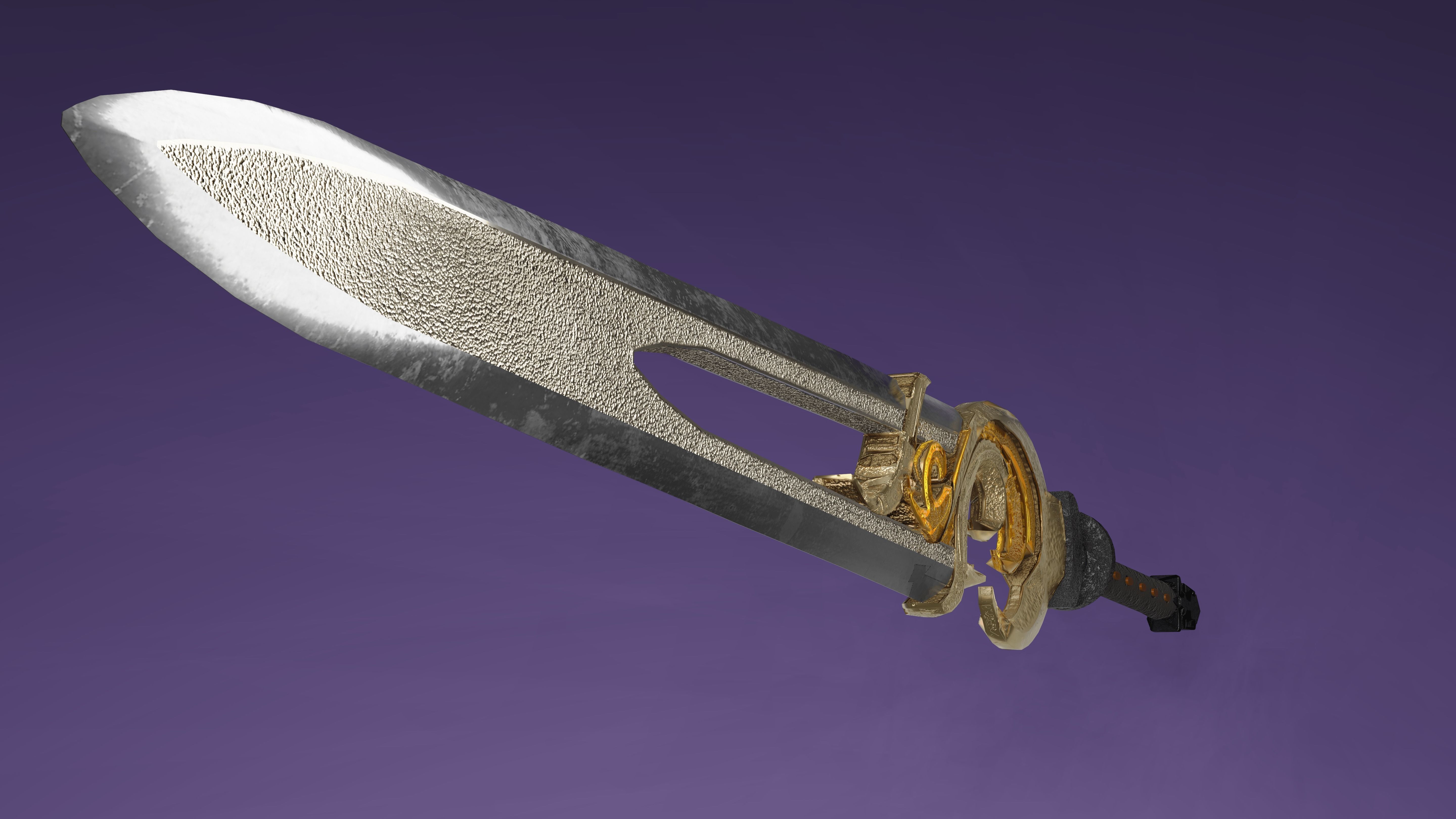 3D model The light sword of justice VR / AR / low-poly | CGTrader