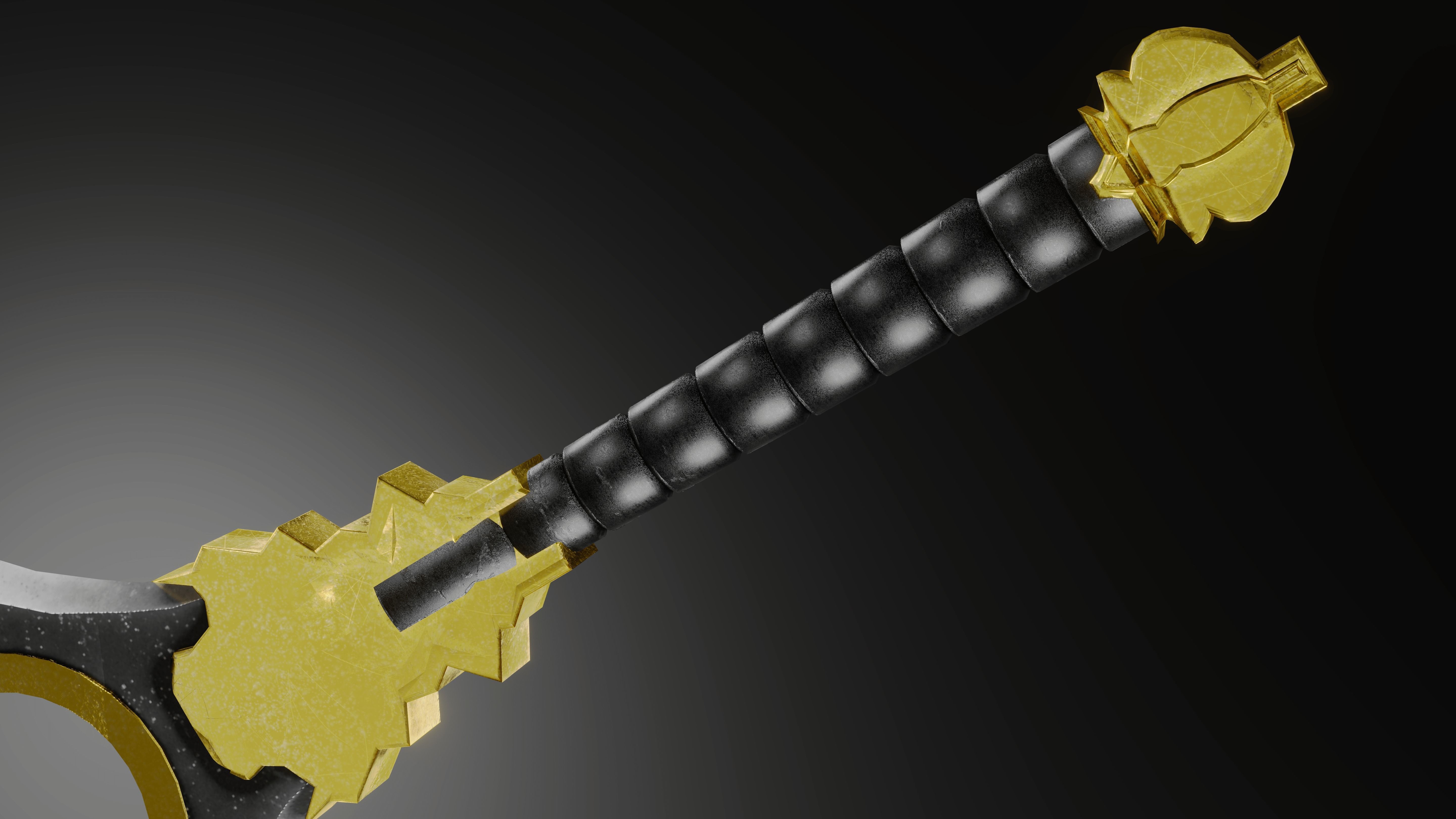 3D model The moon reaper sword VR / AR / low-poly | CGTrader
