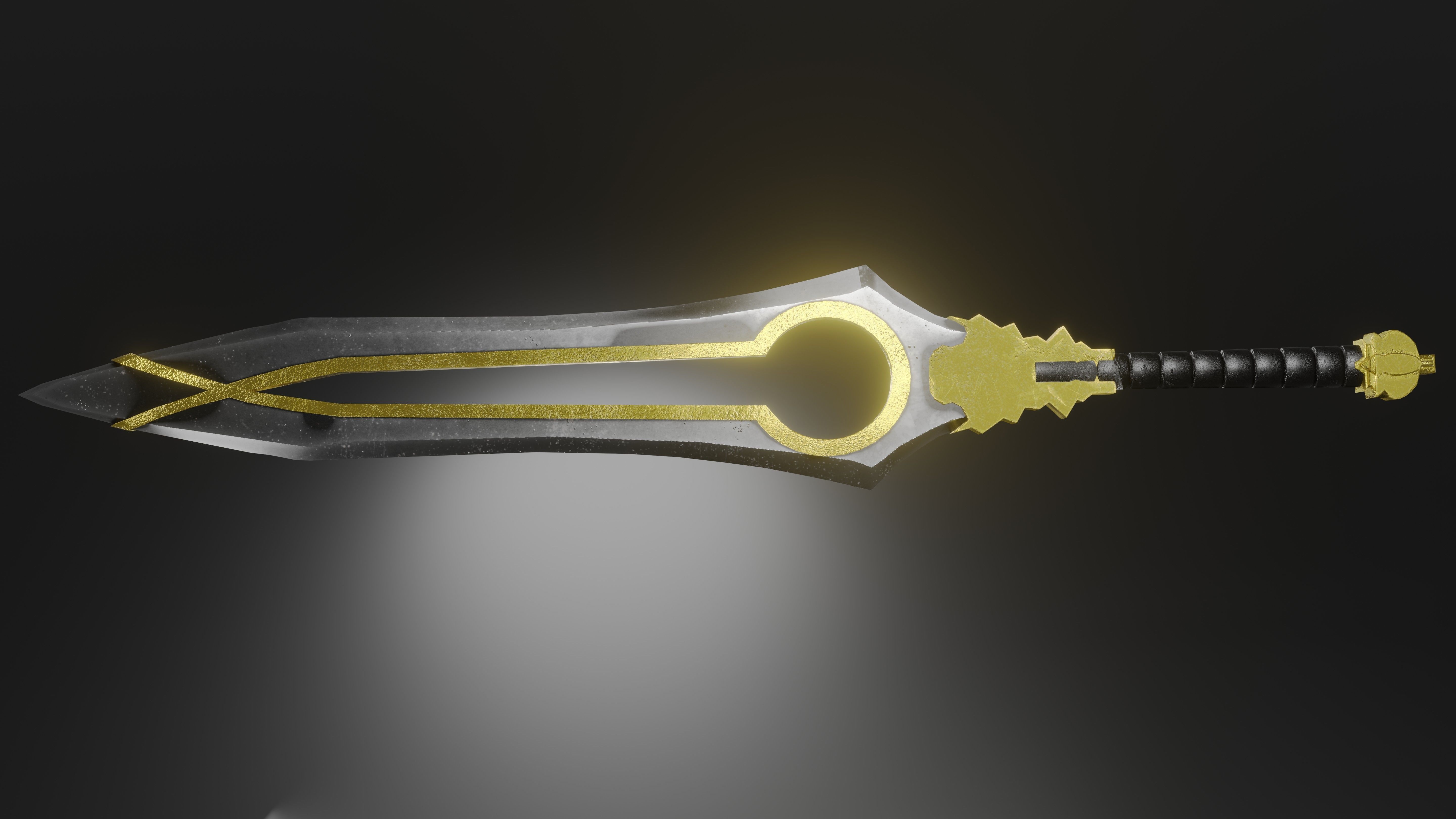 3D model The moon reaper sword VR / AR / low-poly | CGTrader