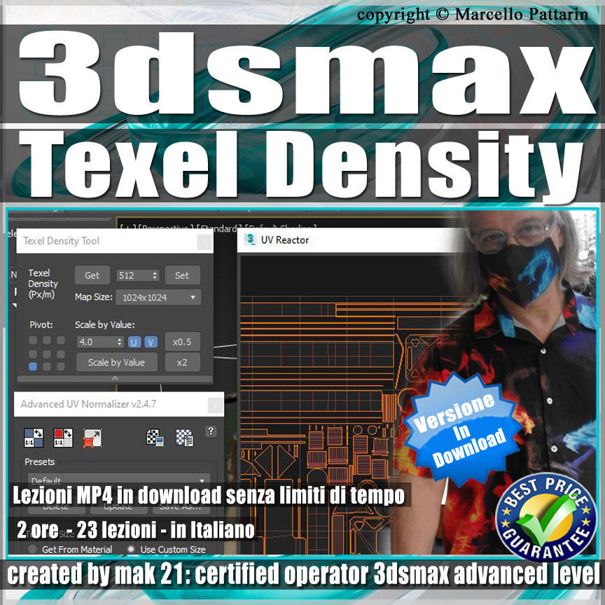 3ds max Texel Density dalla Teoria alla Pratica 3D model | CGTrader