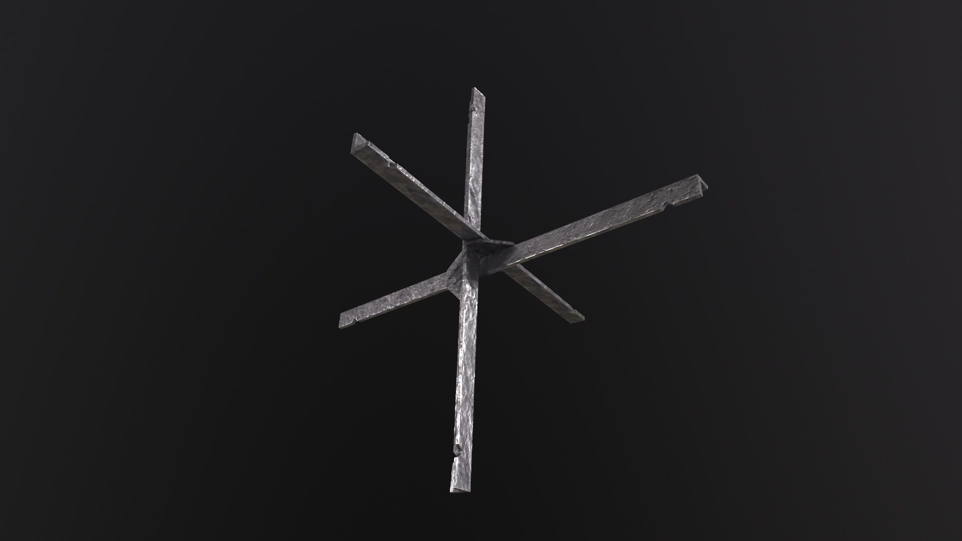 3D model Tank Trap 3D Model VR / AR / low-poly | CGTrader