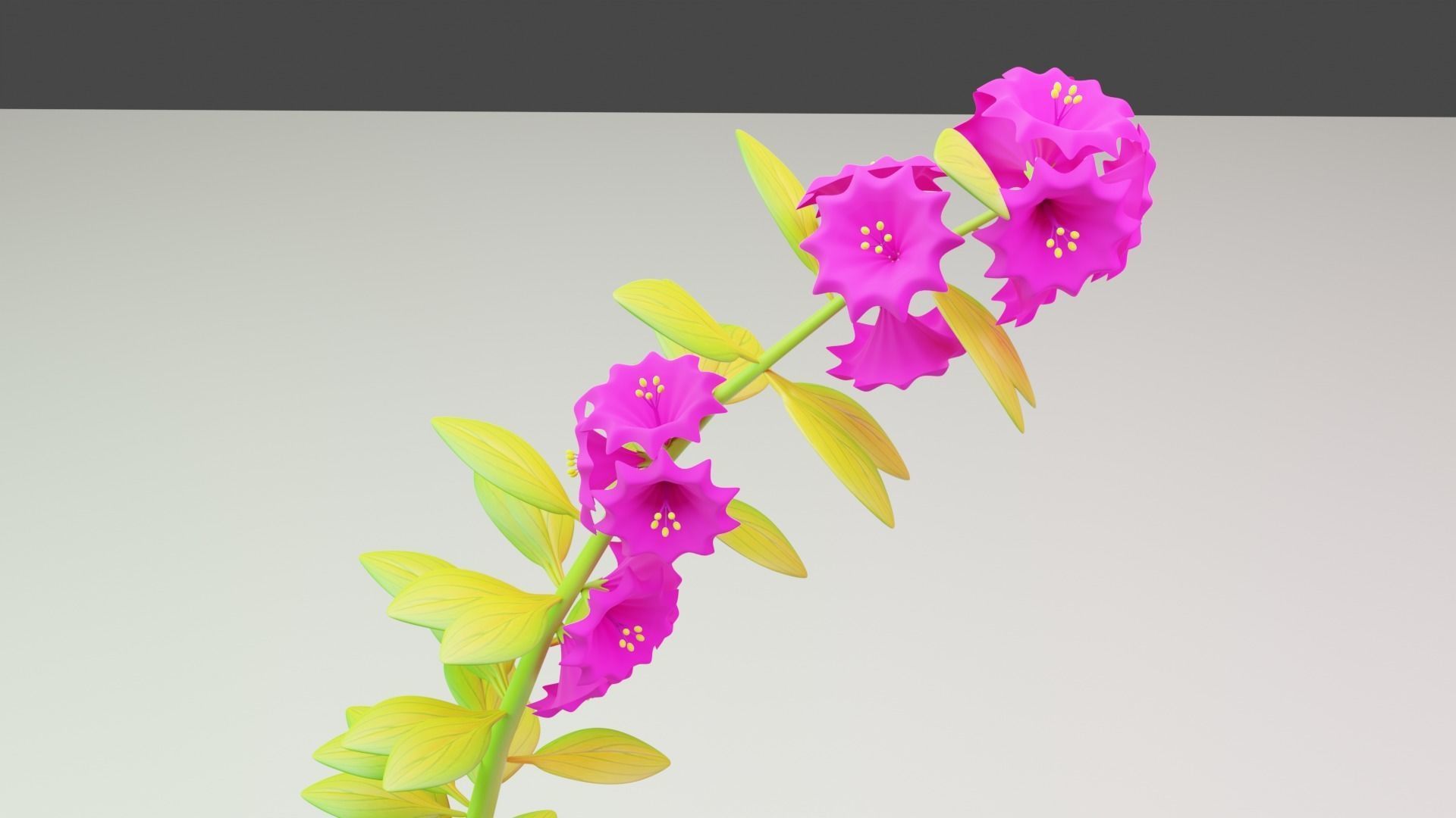 3D Flower Tree free VR / AR / low-poly 3D model | CGTrader