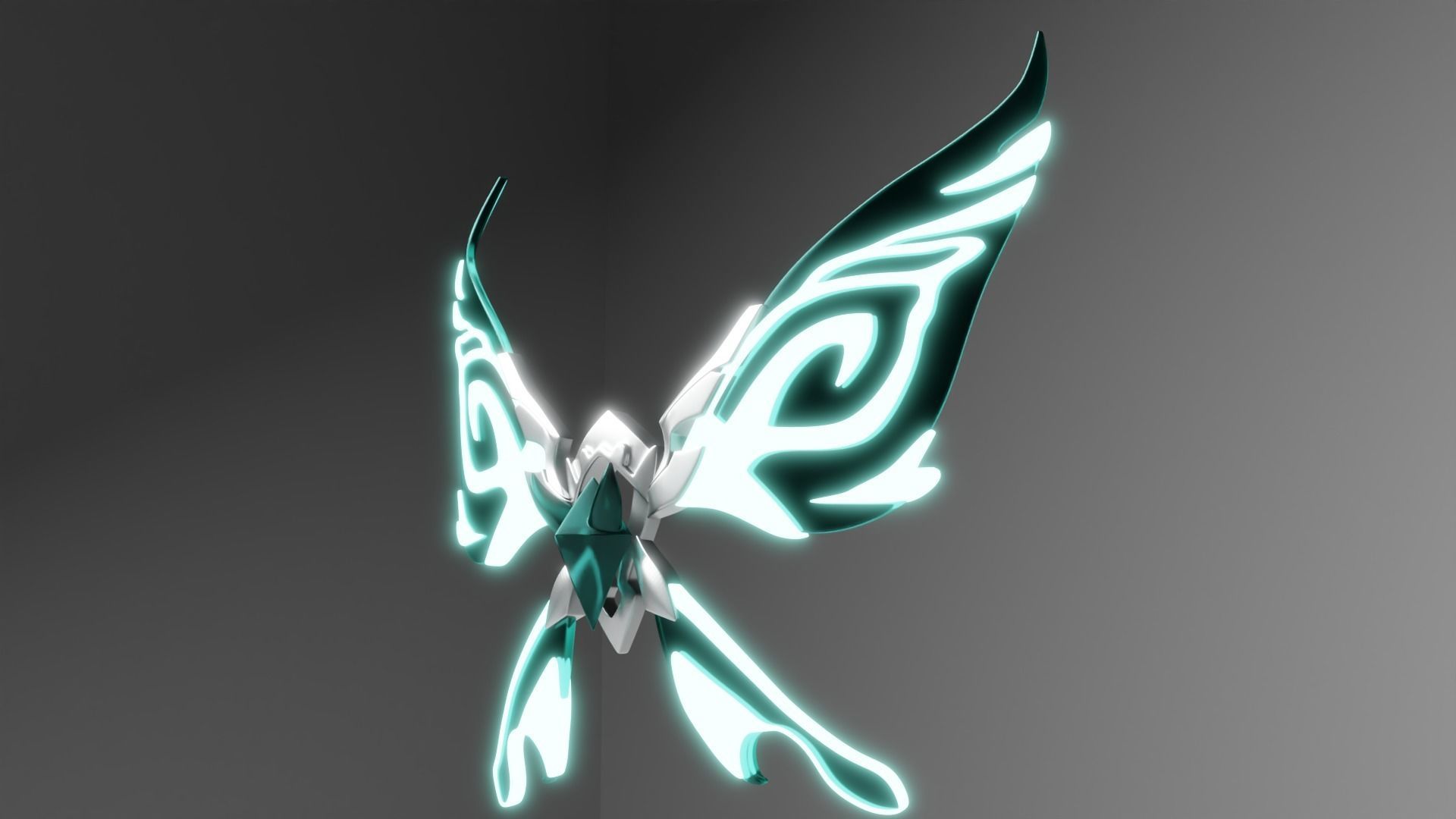 Anemo Crystalfly -- Genshin Impact Decoration -- 3D Print Ready 3D ...